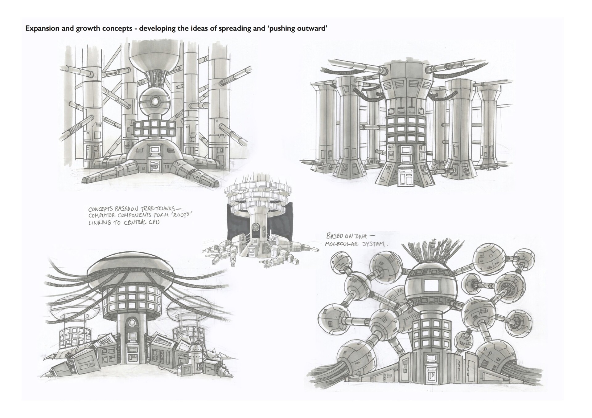 Dave Johnson - Sentient micro computer concepts designs for short film