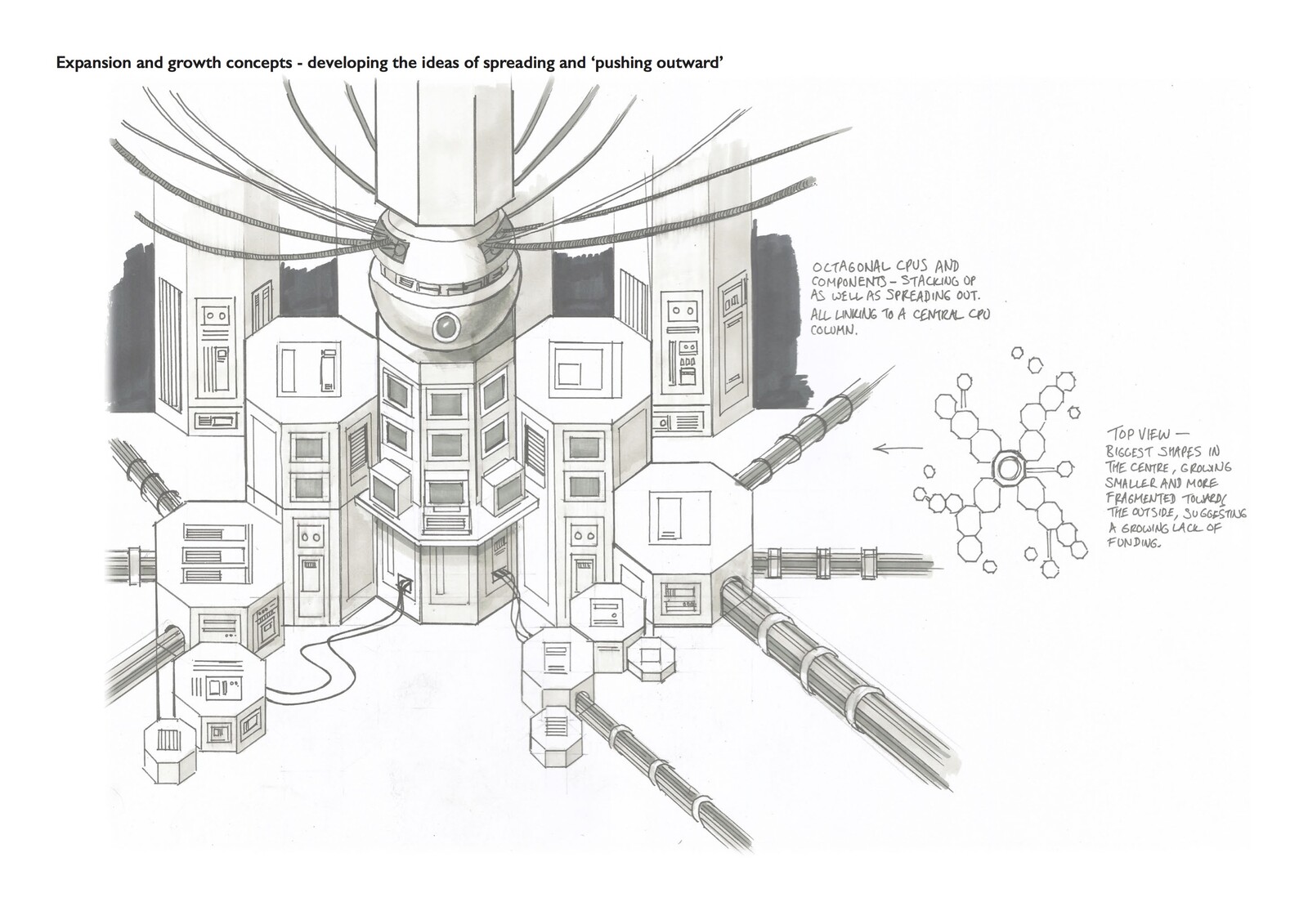Dave Johnson - Sentient micro computer concepts designs for short film