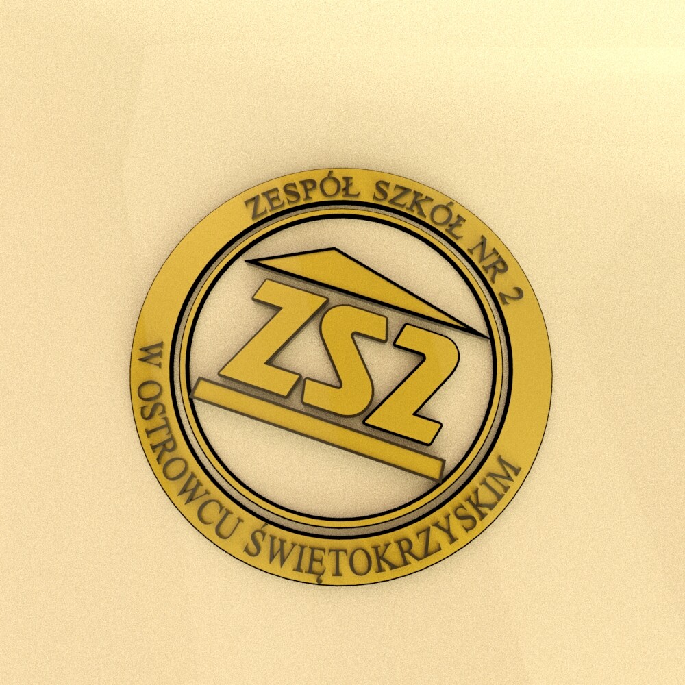 Michał Stanek - 3D school logo