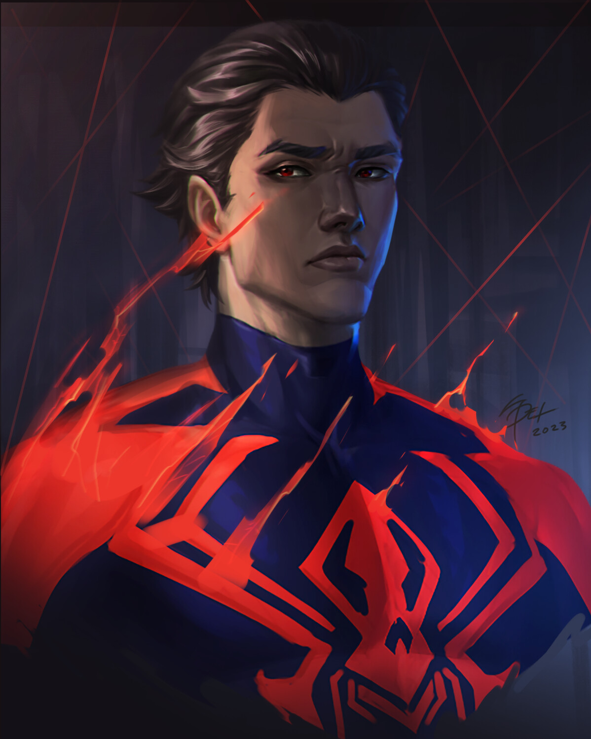ArtStation - Miguel O'hara Fanart