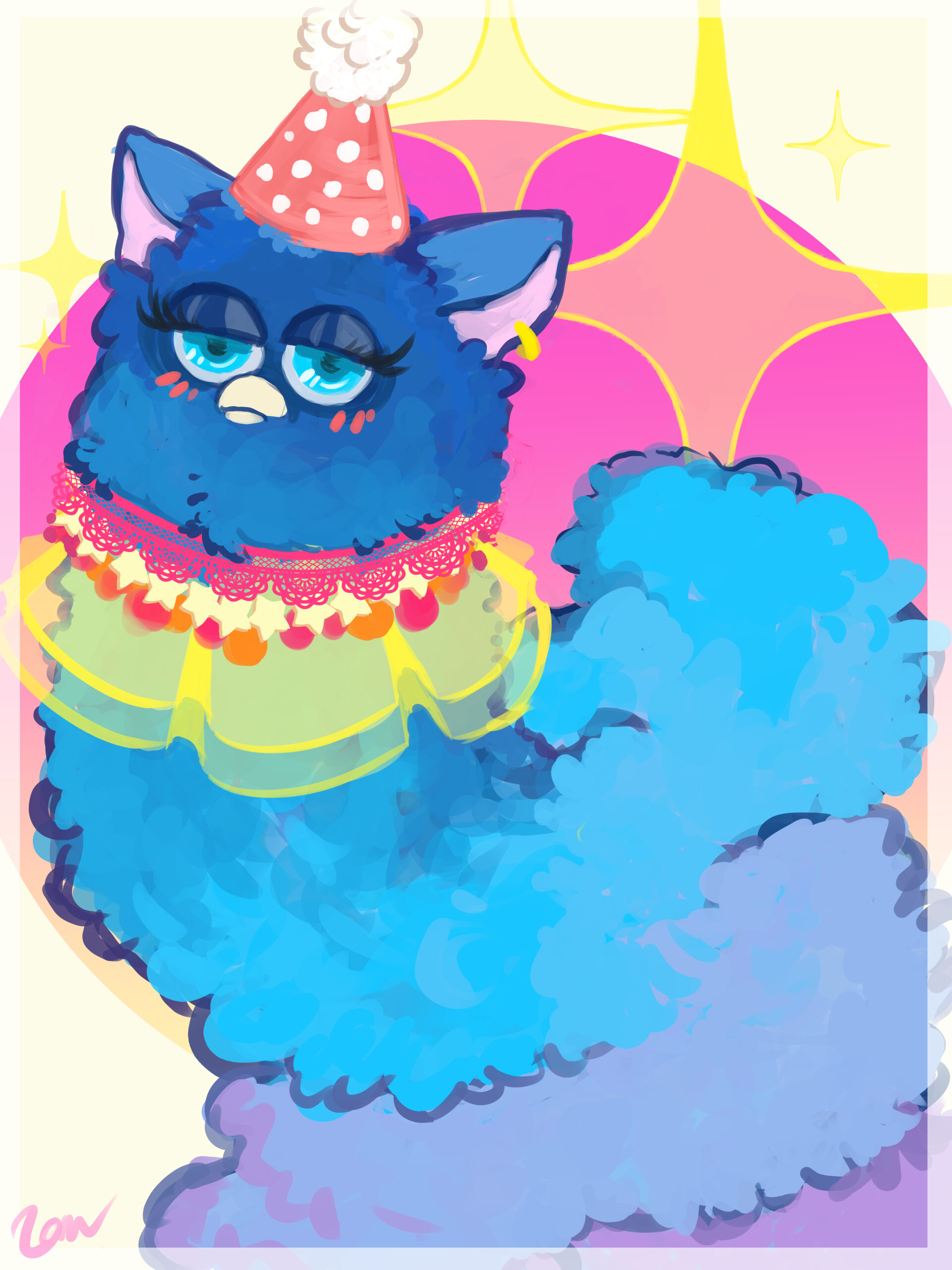ArtStation - Circus Furby