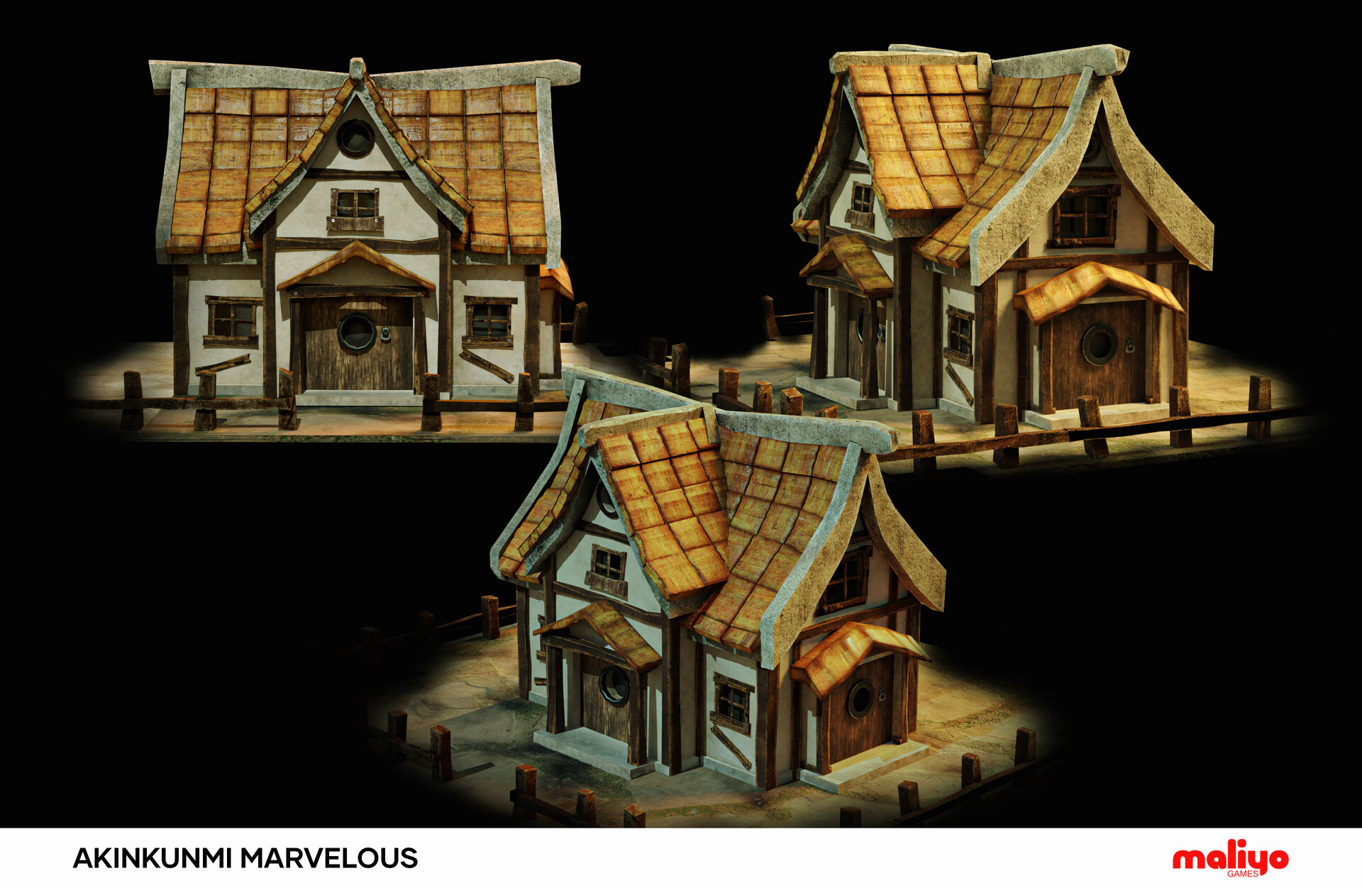 ArtStation - Stylized Game Building