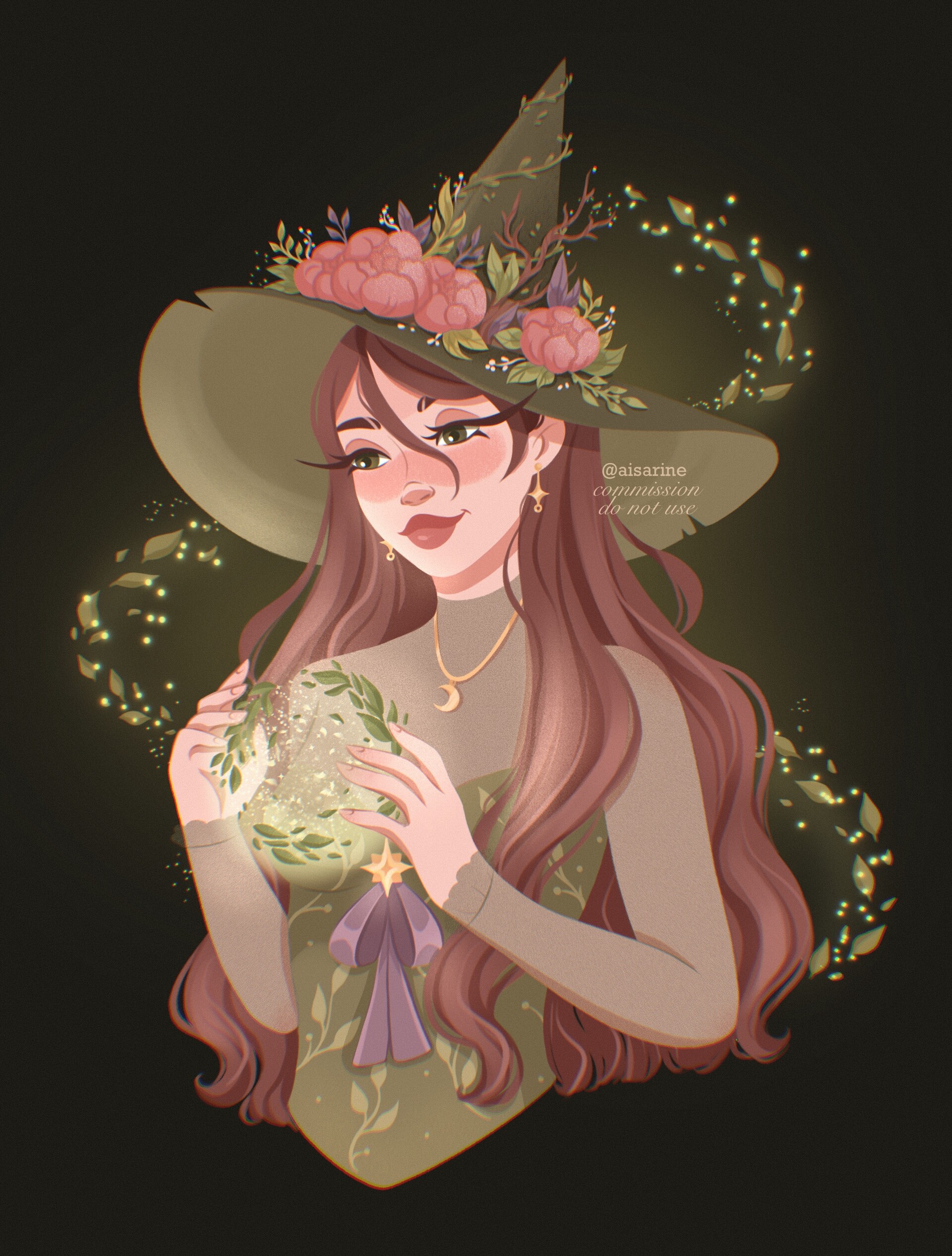 ArtStation - Green witch