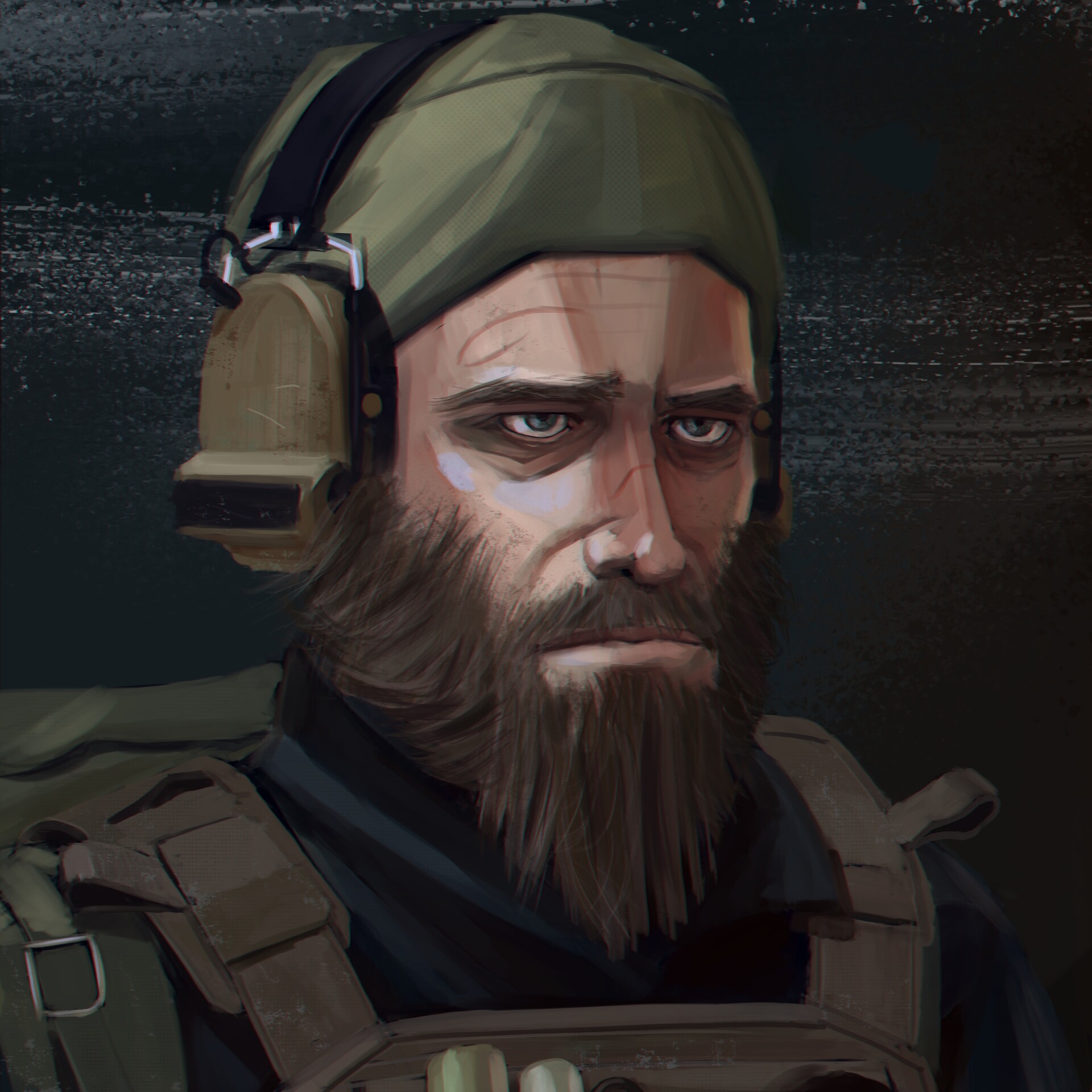 ArtStation - EFT - Dan portrait