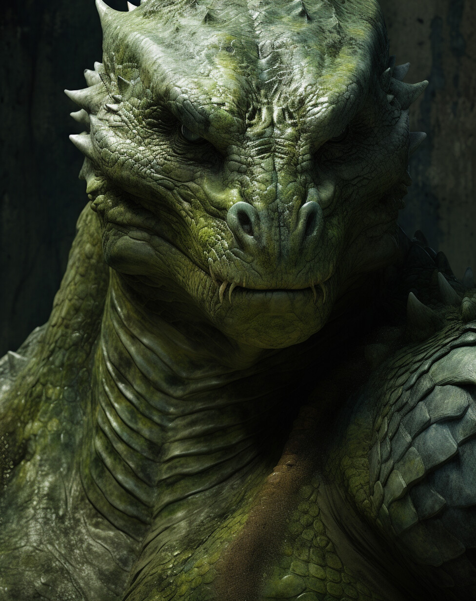 ArtStation - More green reptilians