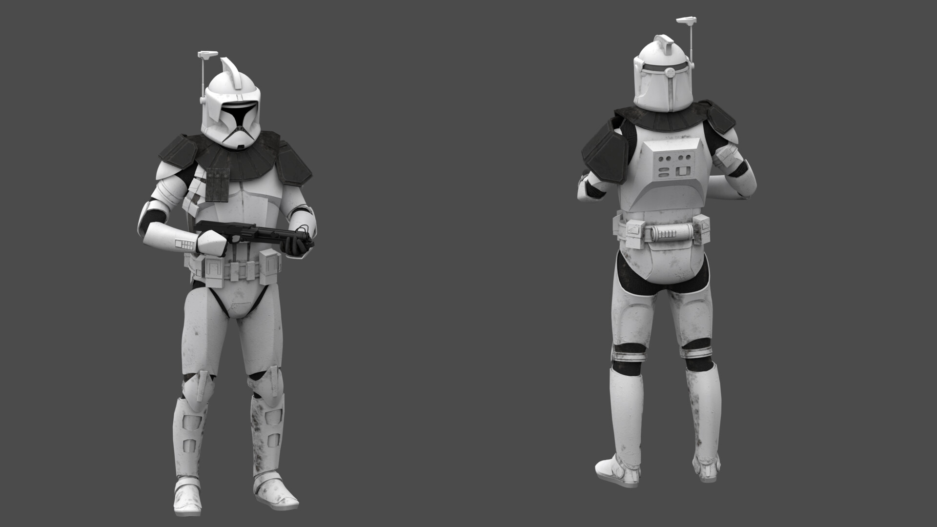 ArtStation - Clone Troopers, Finished