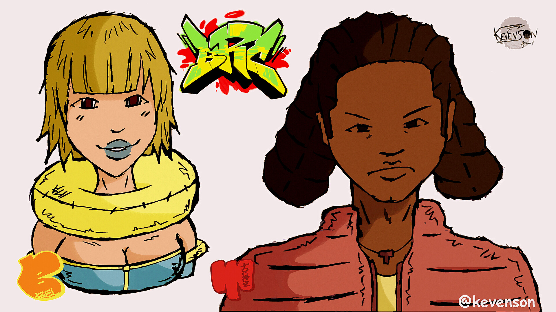 ArtStation - Bomb rush cyberfunk