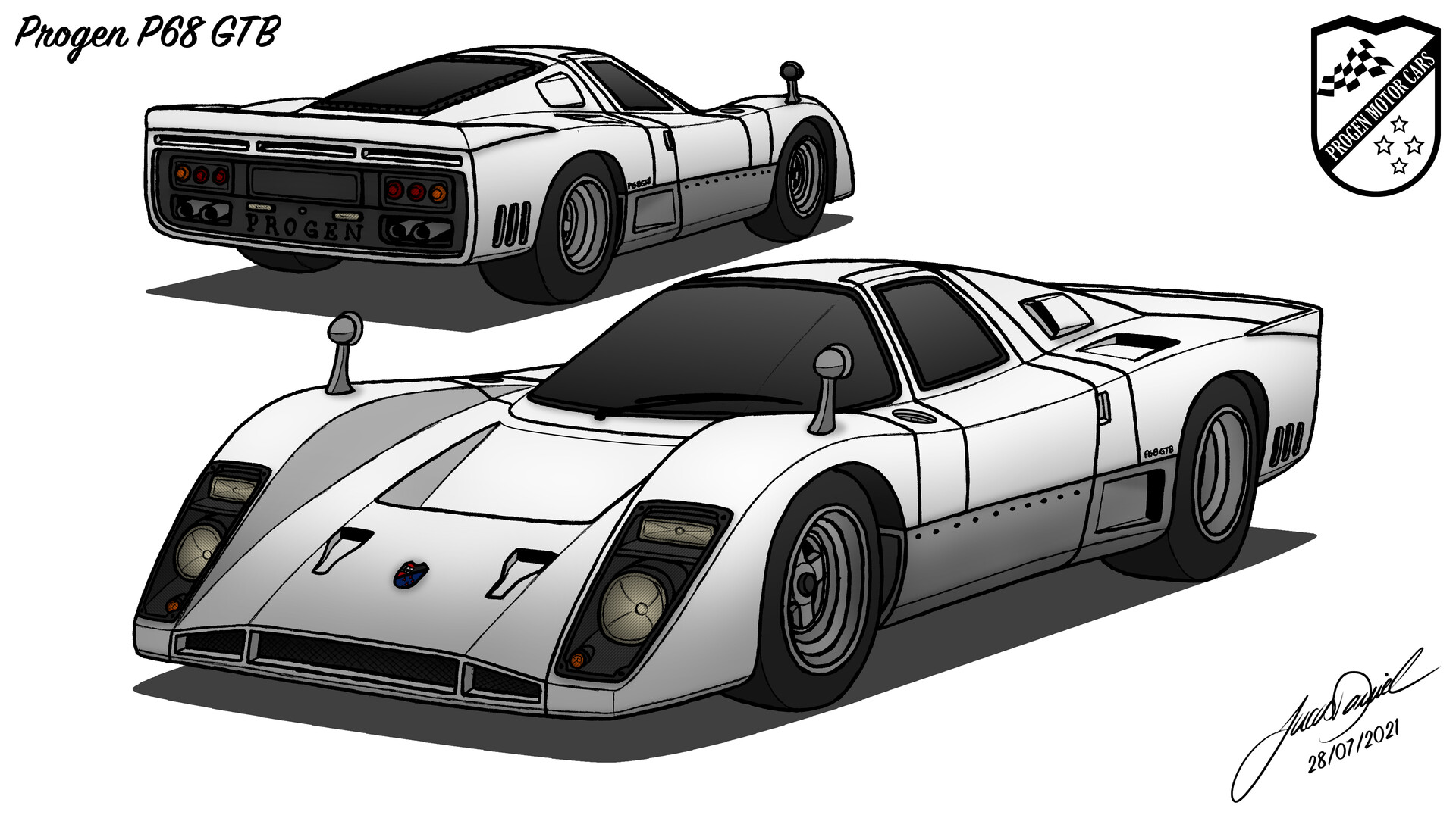 Lucas Daniel - Progen P68 GTB