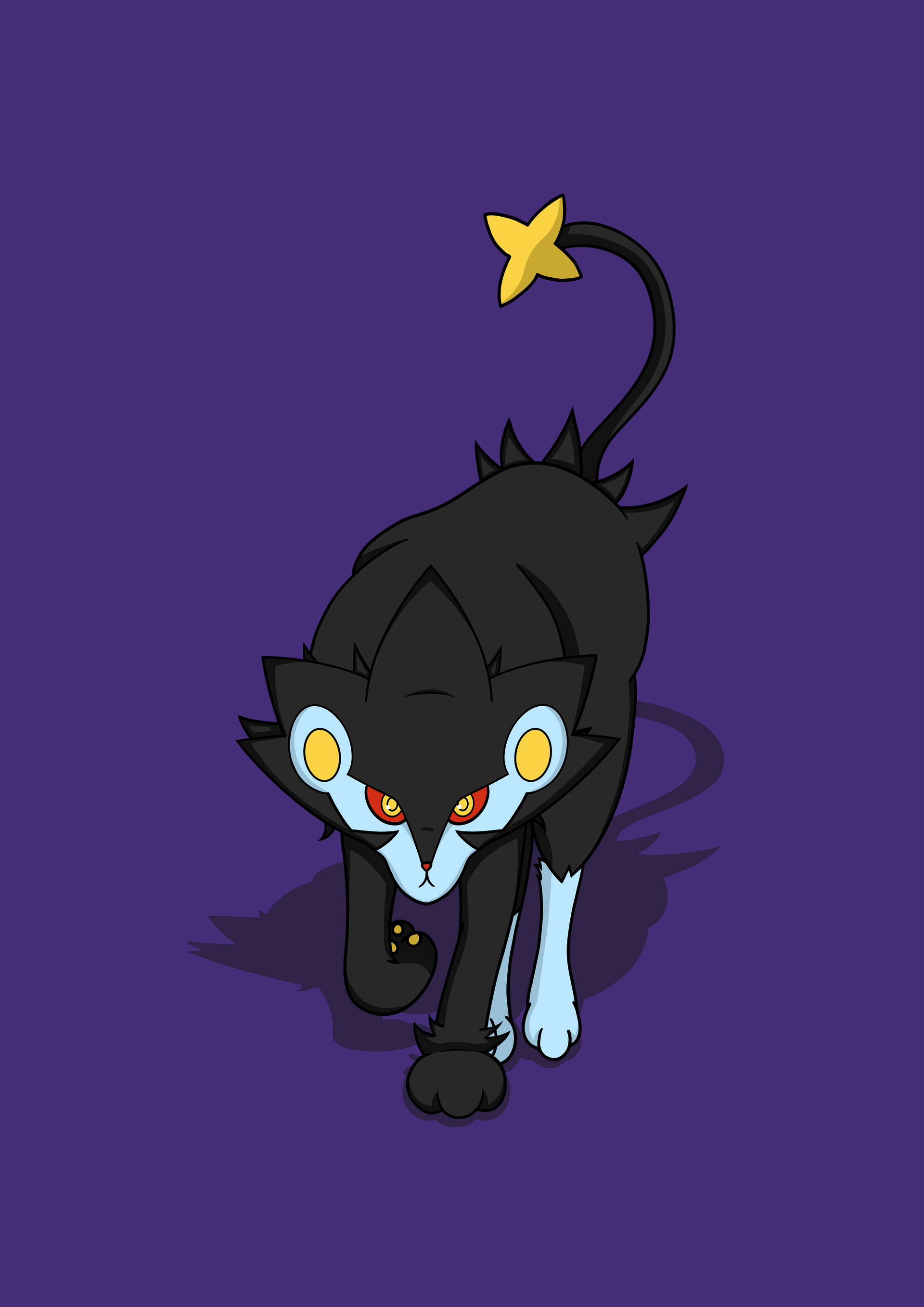 ArtStation - Pokemon: Luxray Fanart