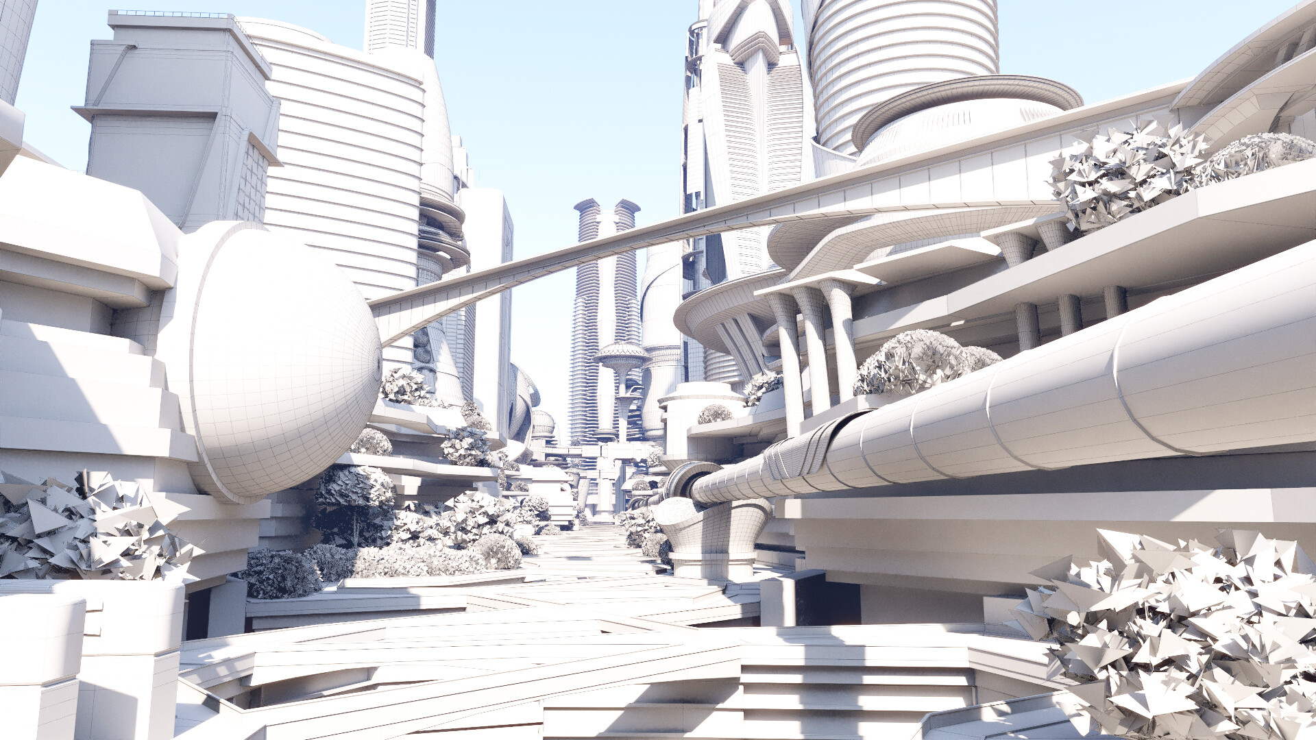 Dovjan - City of the Future September 3D model