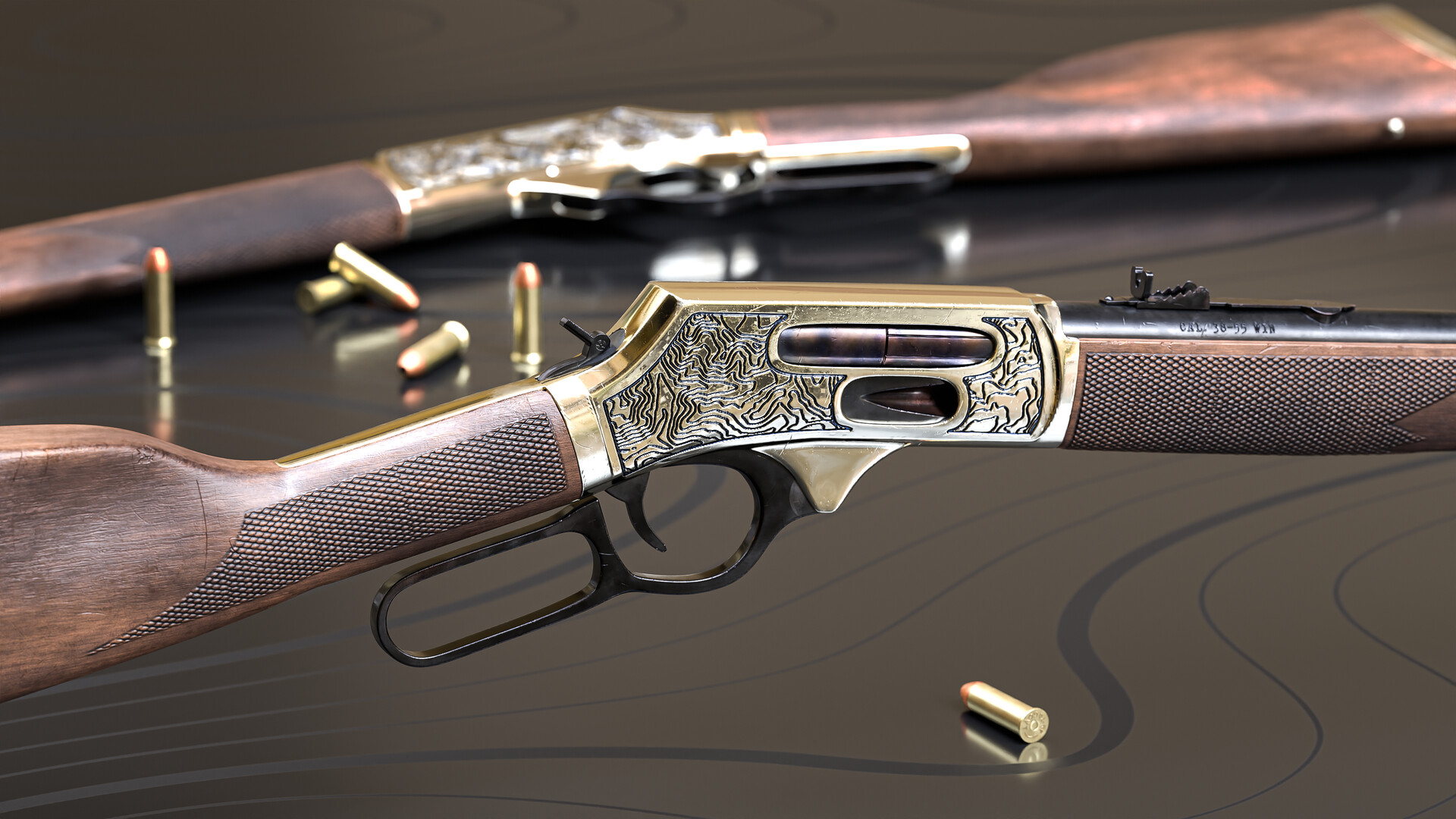 ArtStation - Winchester Rifle