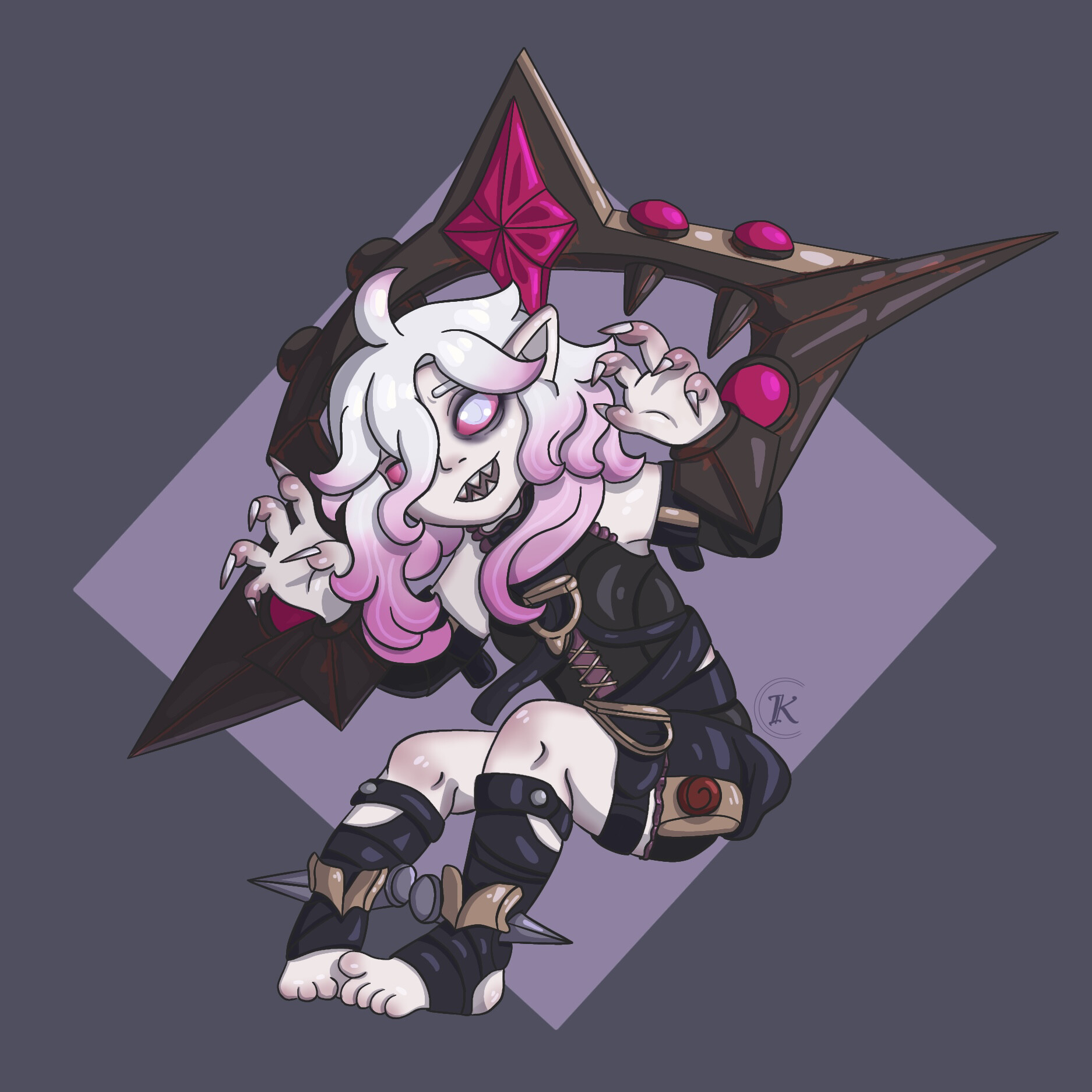 ArtStation - Fanart of Briar, from League of Legends