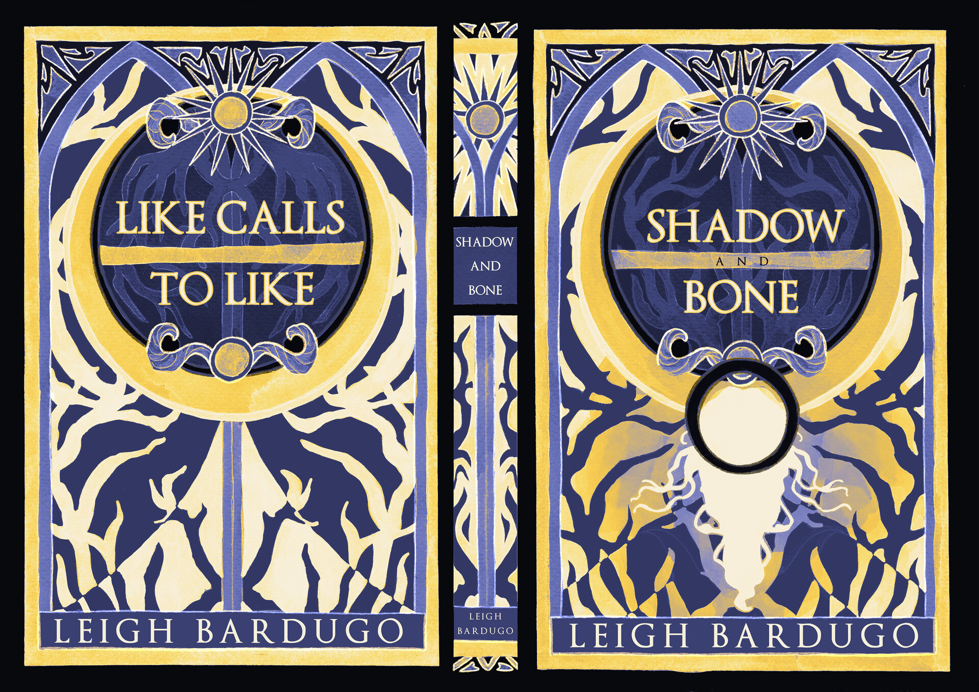ArtStation - Shadow & Bone Book Cover Design