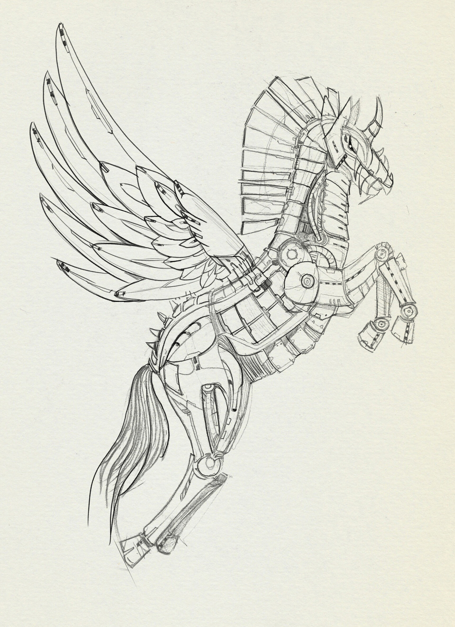 ArtStation - SciFi Unicorn