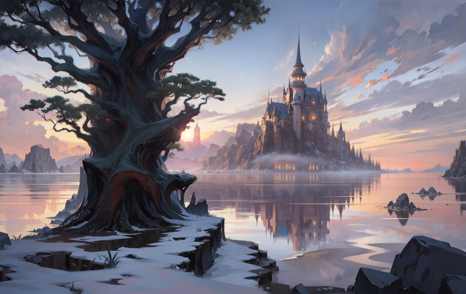 ArtStation - Mystical Landscape 003