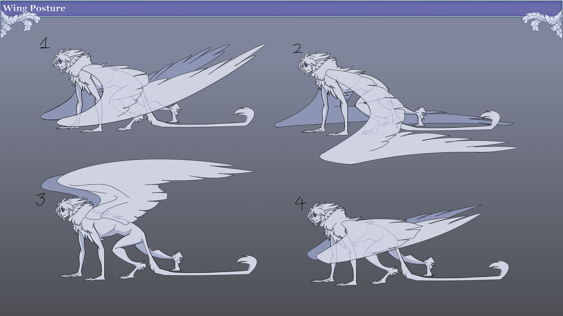 Libby Whitehouse - Angelos (Angel) Character Design