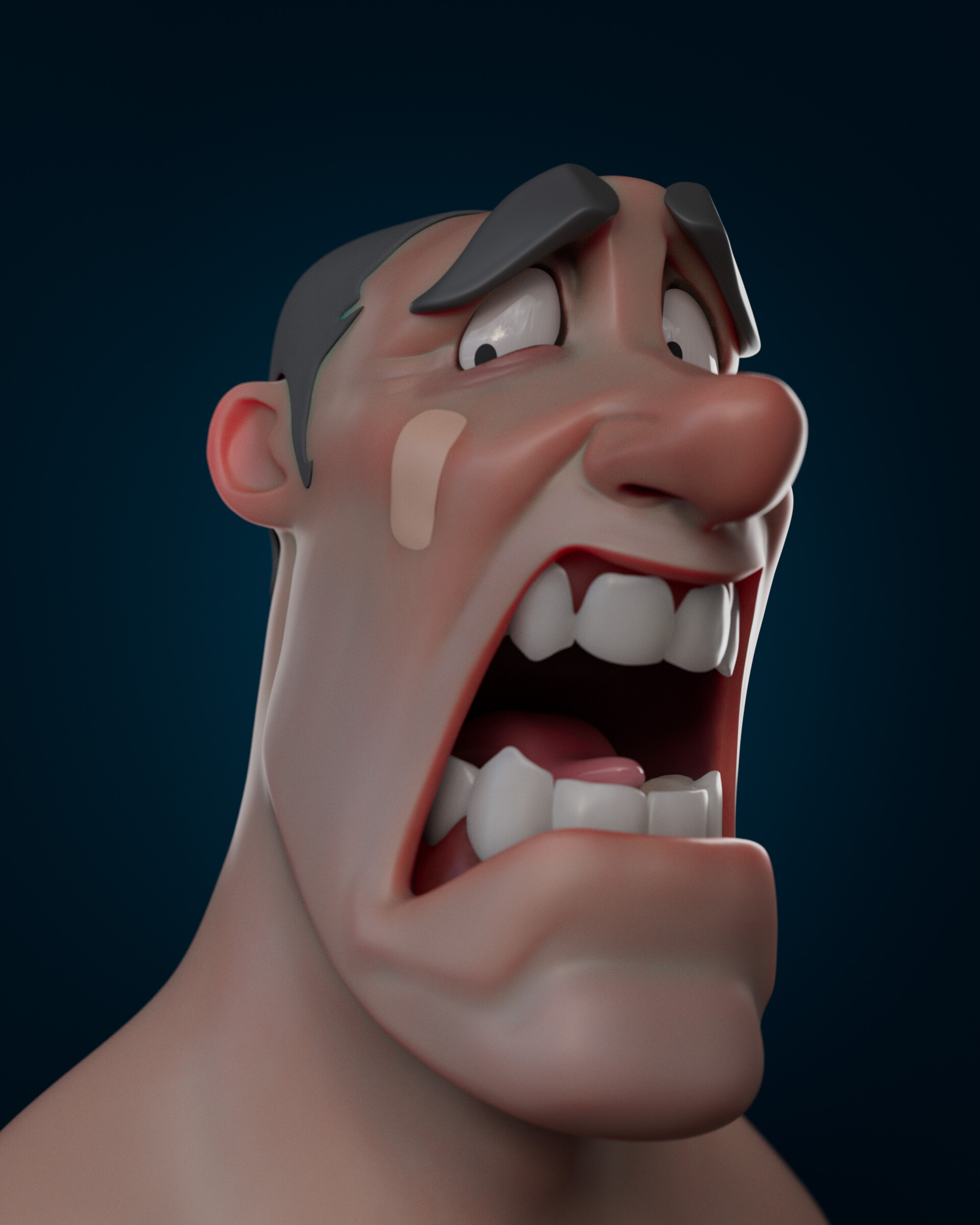 ArtStation - stylized character portrait