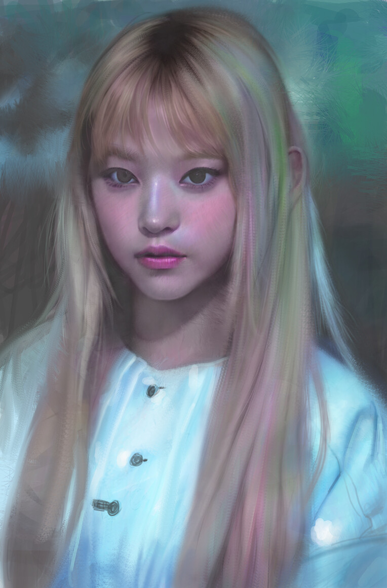 ArtStation - HaeRin (Newjeans)