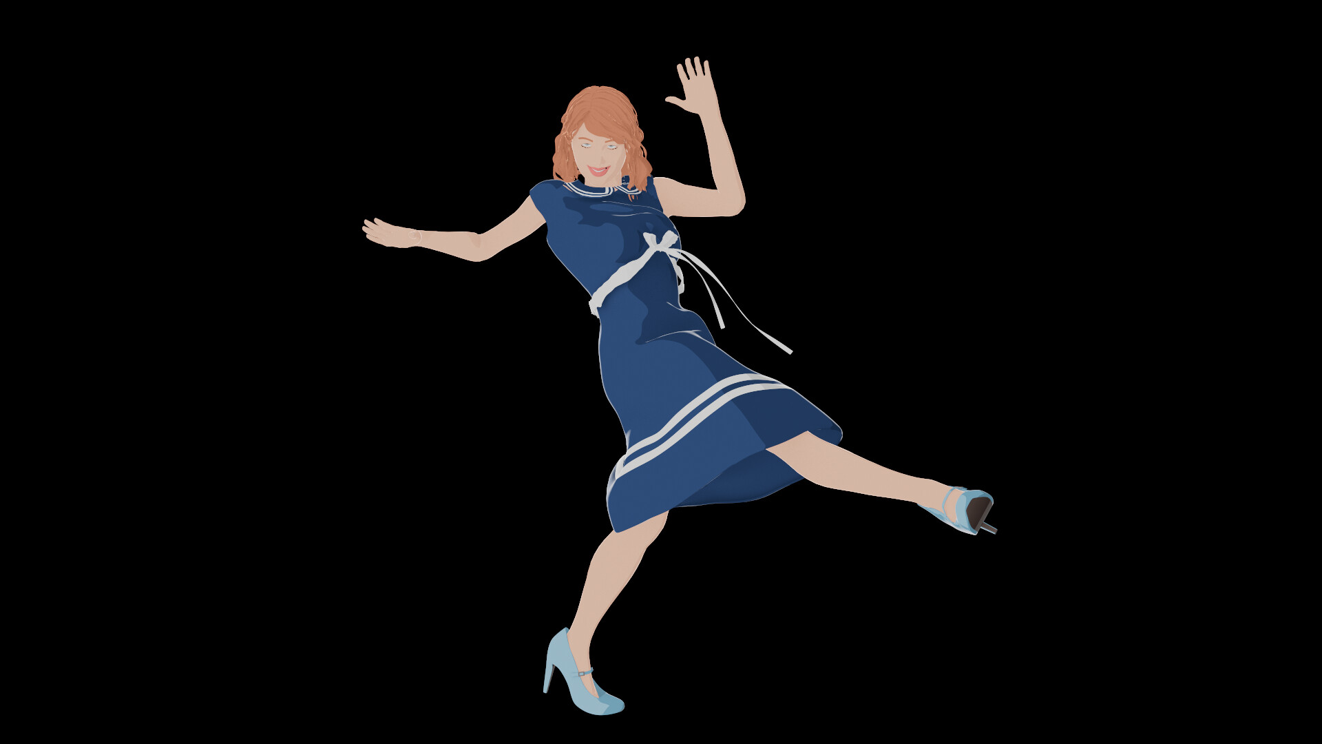 ArtStation - Motion Capture Dance Lady