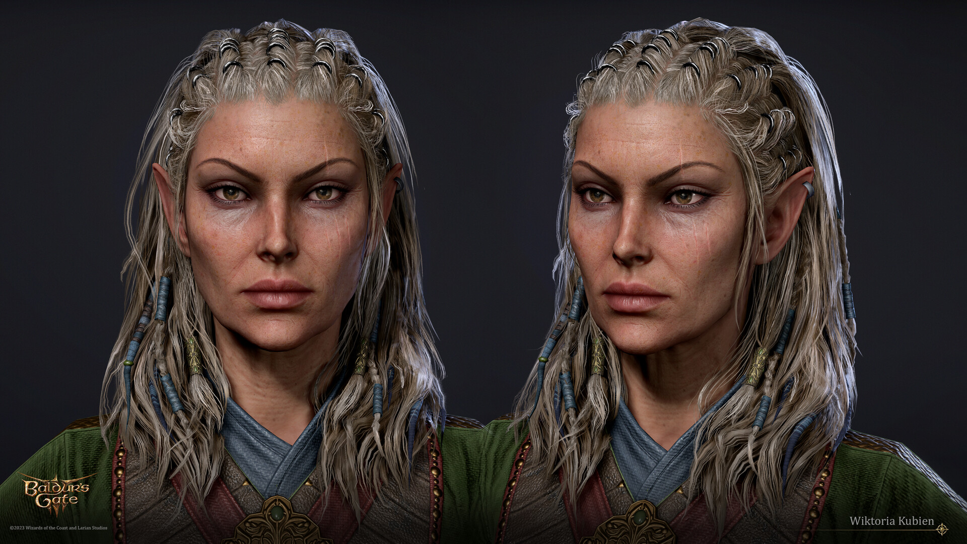 Wiktoria Kubien - Baldur's Gate 3 - Jaheira's Hair