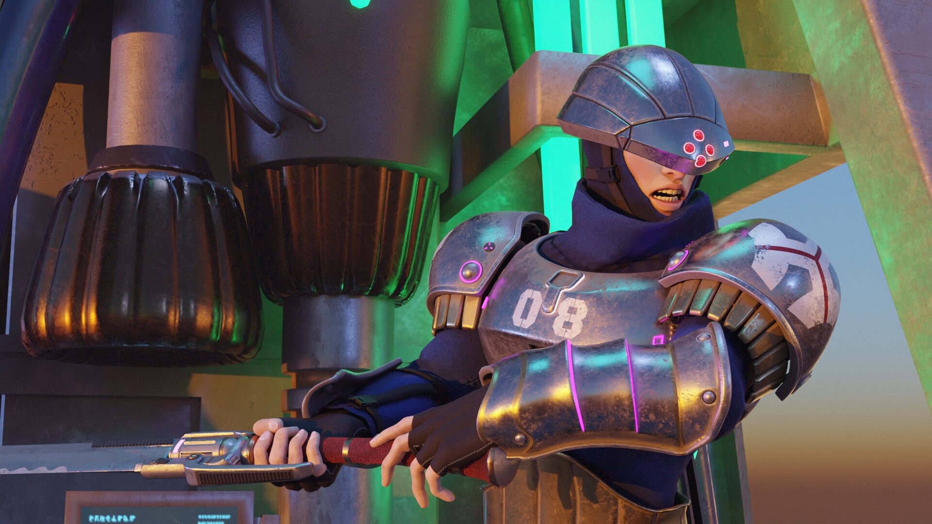 Edouard Angebault 3D Artist - Final Fantasy VIII Galbadian Soldier ...