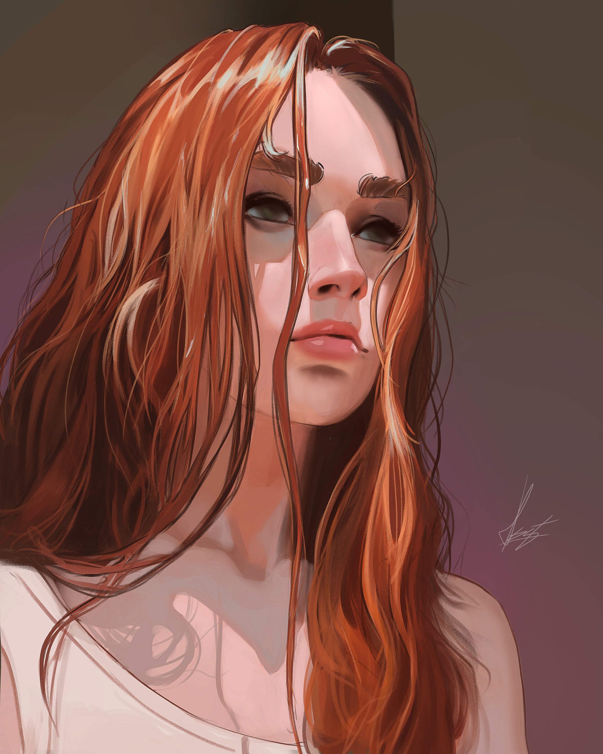 ArtStation - Portrait study - Yana
