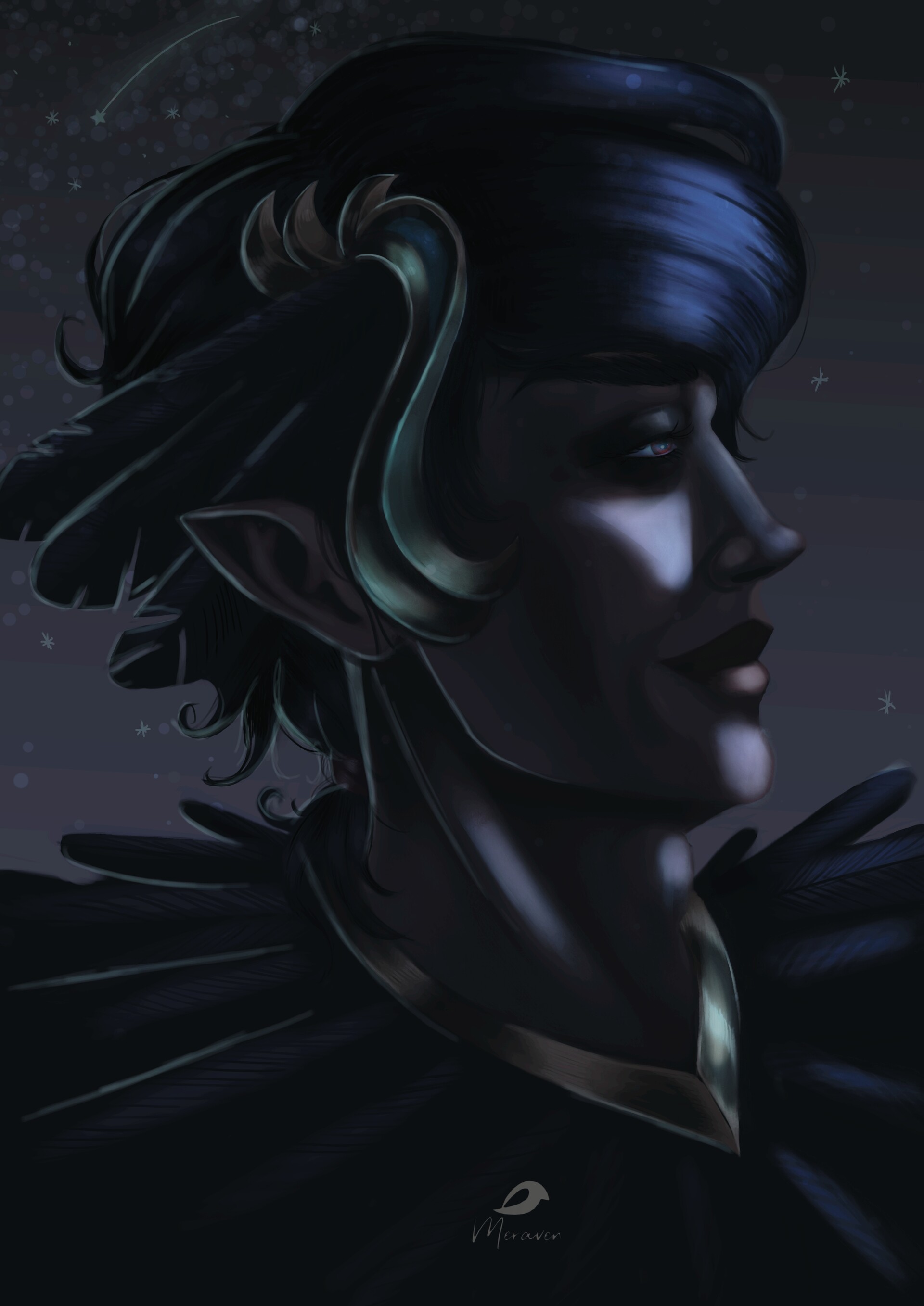 ArtStation - Raven bard