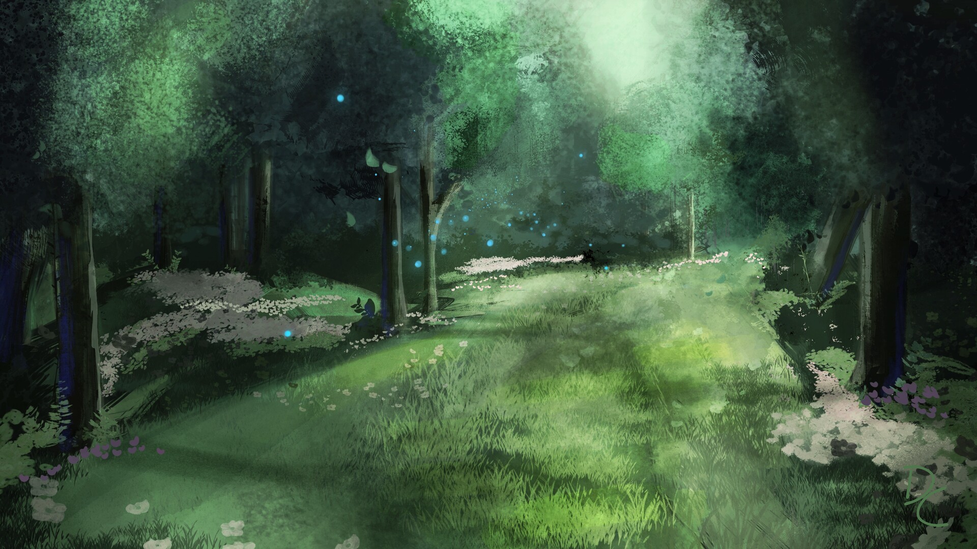 ArtStation - Magic forest 02