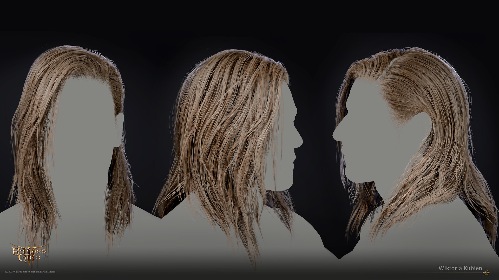 Wiktoria Kubien - Baldur's Gate 3 - Hairstyles Part 2