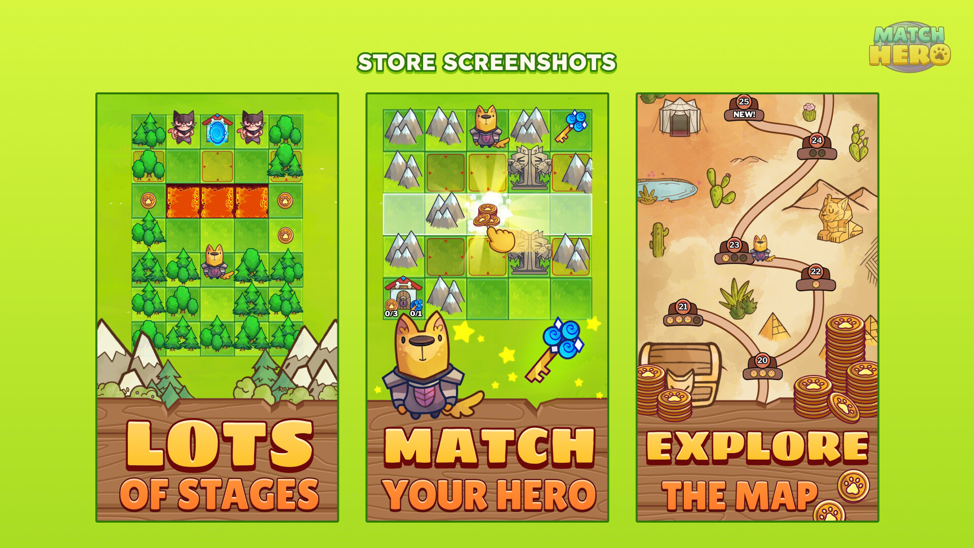 Joanna Andrzejczak - Match Hero - Logo Design & Store Screenshots