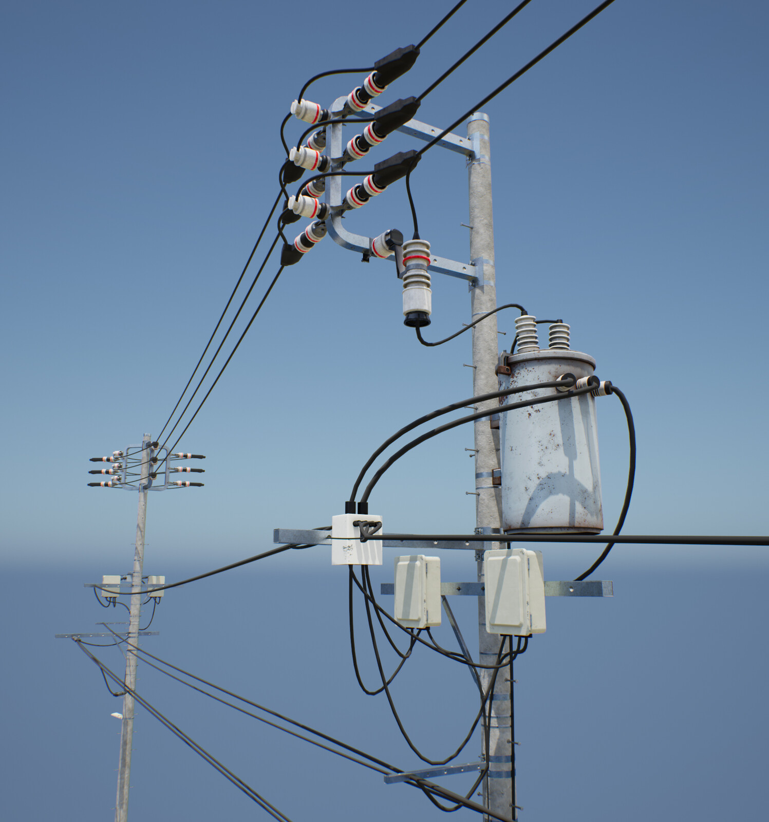 Thomas Kurylo - Modular Japanese Utility Poles