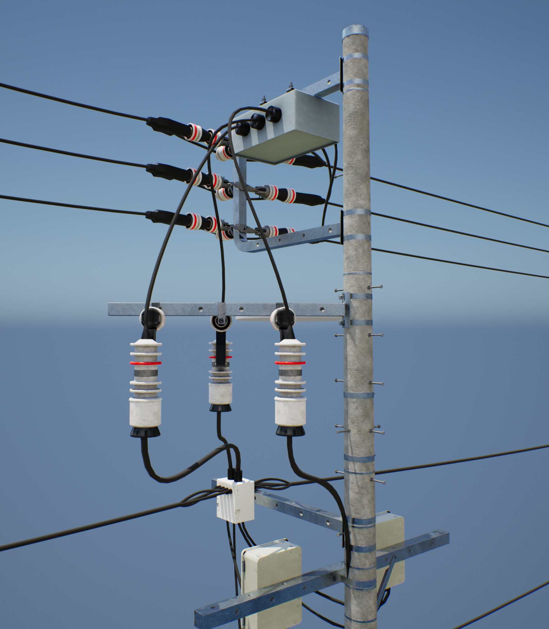 Thomas Kurylo - Modular Japanese Utility Poles