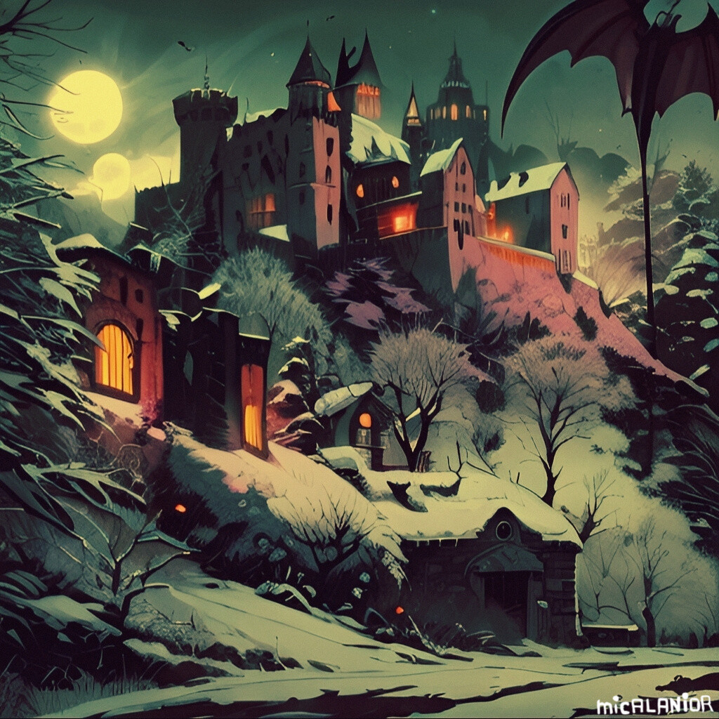ArtStation - Vampires castle