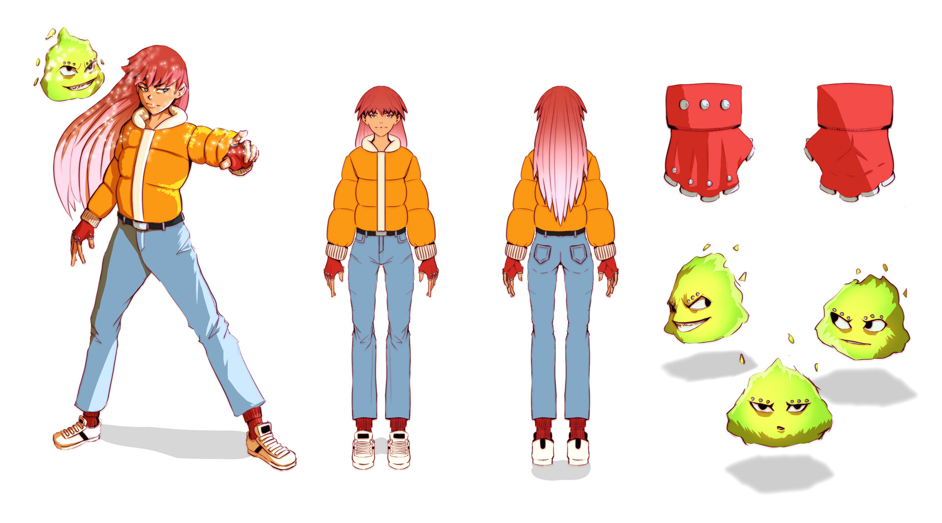 ArtStation - Character design - Elemental