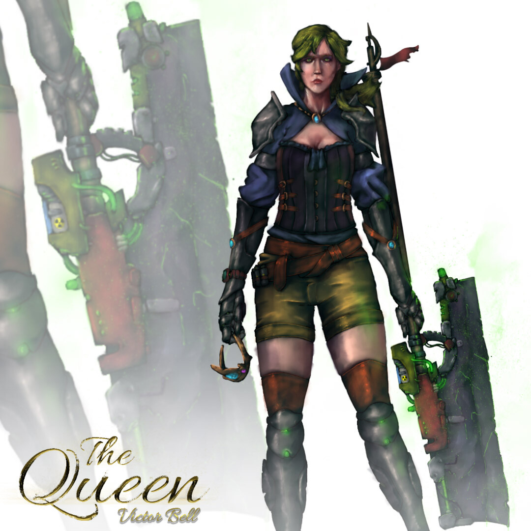 ArtStation - The Queen - Ruler of the Damned