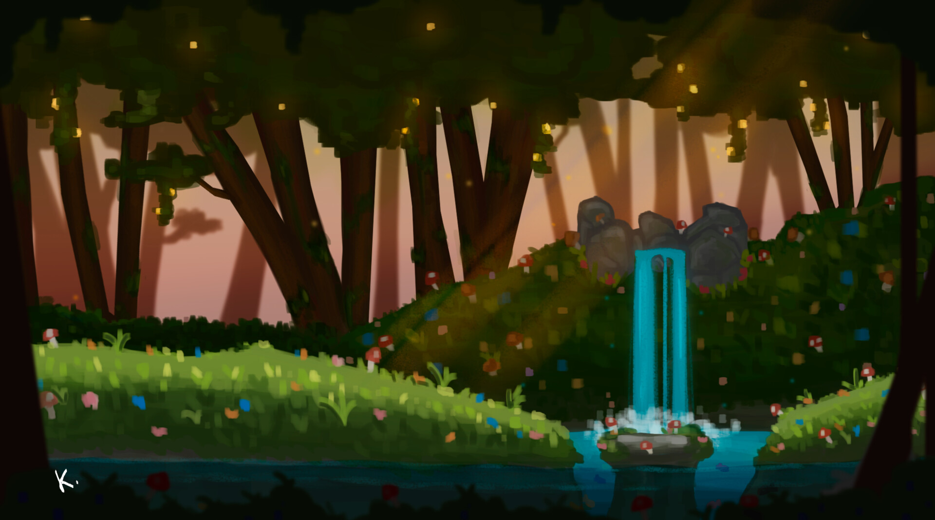 ArtStation - Gameplay mockup for a project