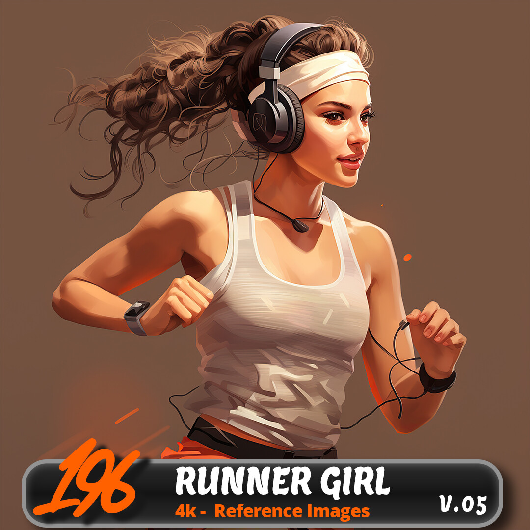 Princesa sofia - RUNNER GIRL VOL. 05/ 4K/ Reference Image