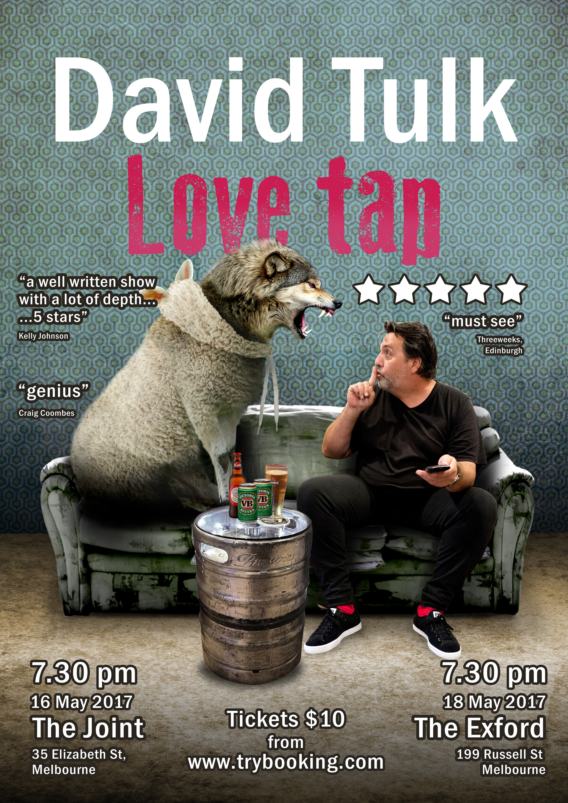 ArtStation - Comedy gig posters.