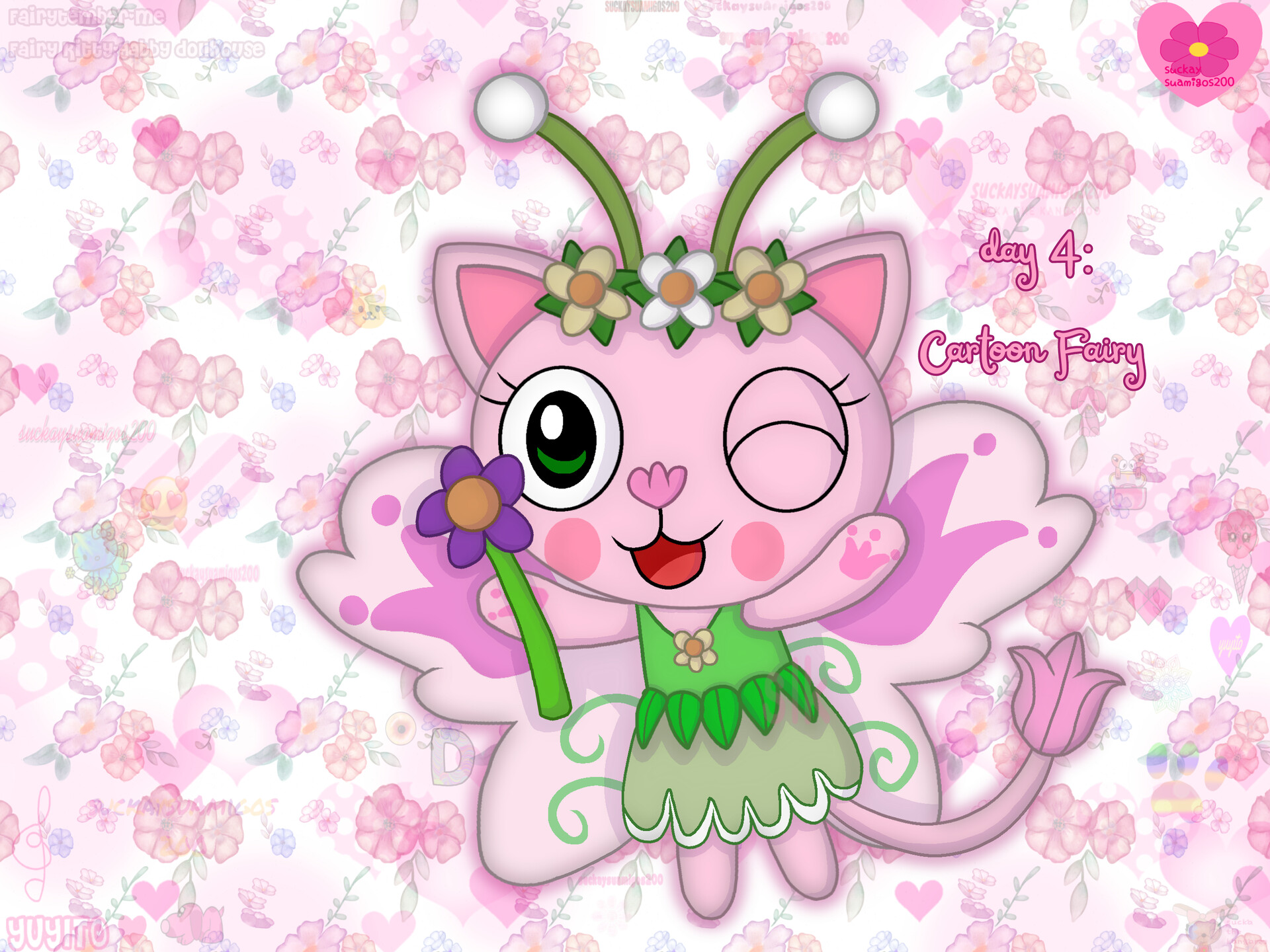 ArtStation - Fairytember Day 4: Cartoon Fairy