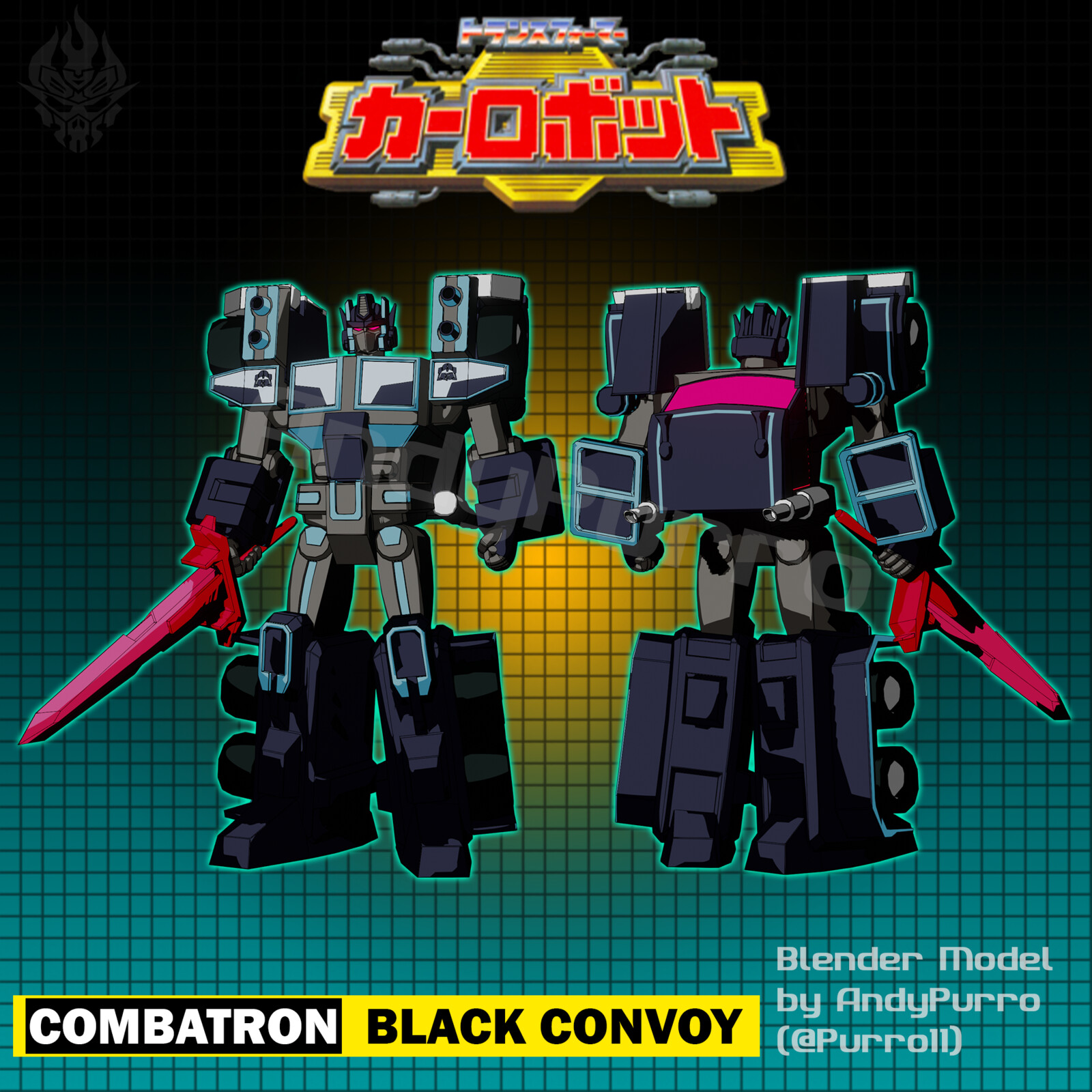 Andrew Au - Transformers Car Robots Black Convoy / Robots in Disguise ...