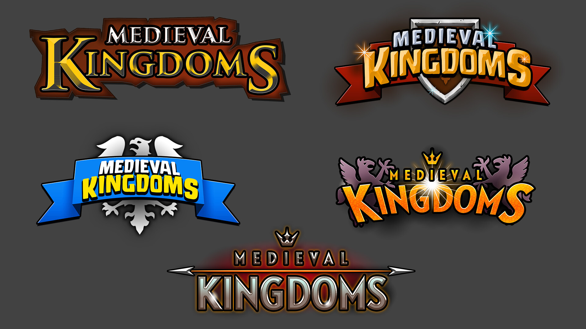 Marc Nagel - MEDIEVAL KINGDOMS - Logo Design / Marketing / Ads