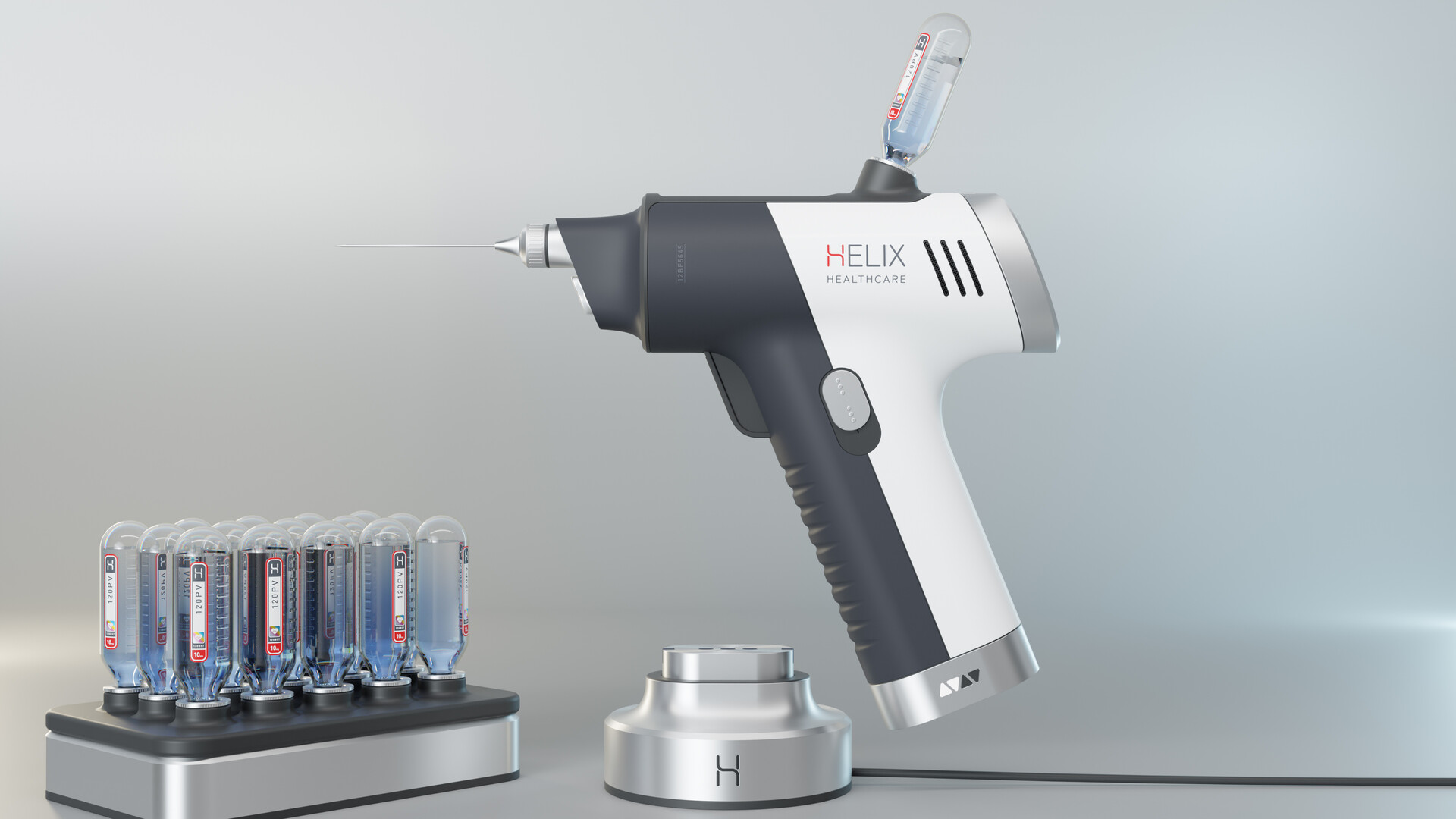 ArtStation - Medic gun (Hoyo drill inspired design)