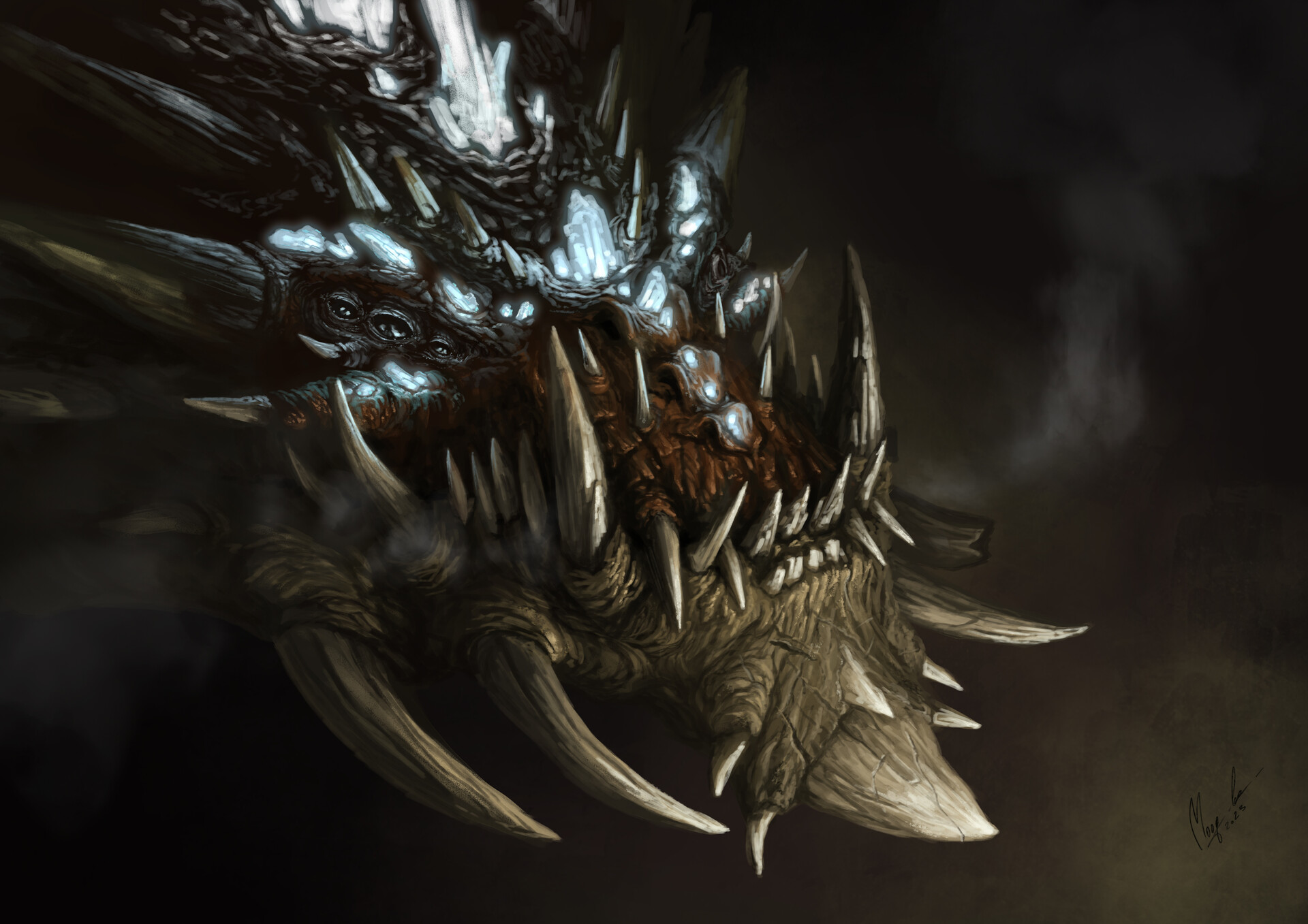 ArtStation - Cavern Dragon