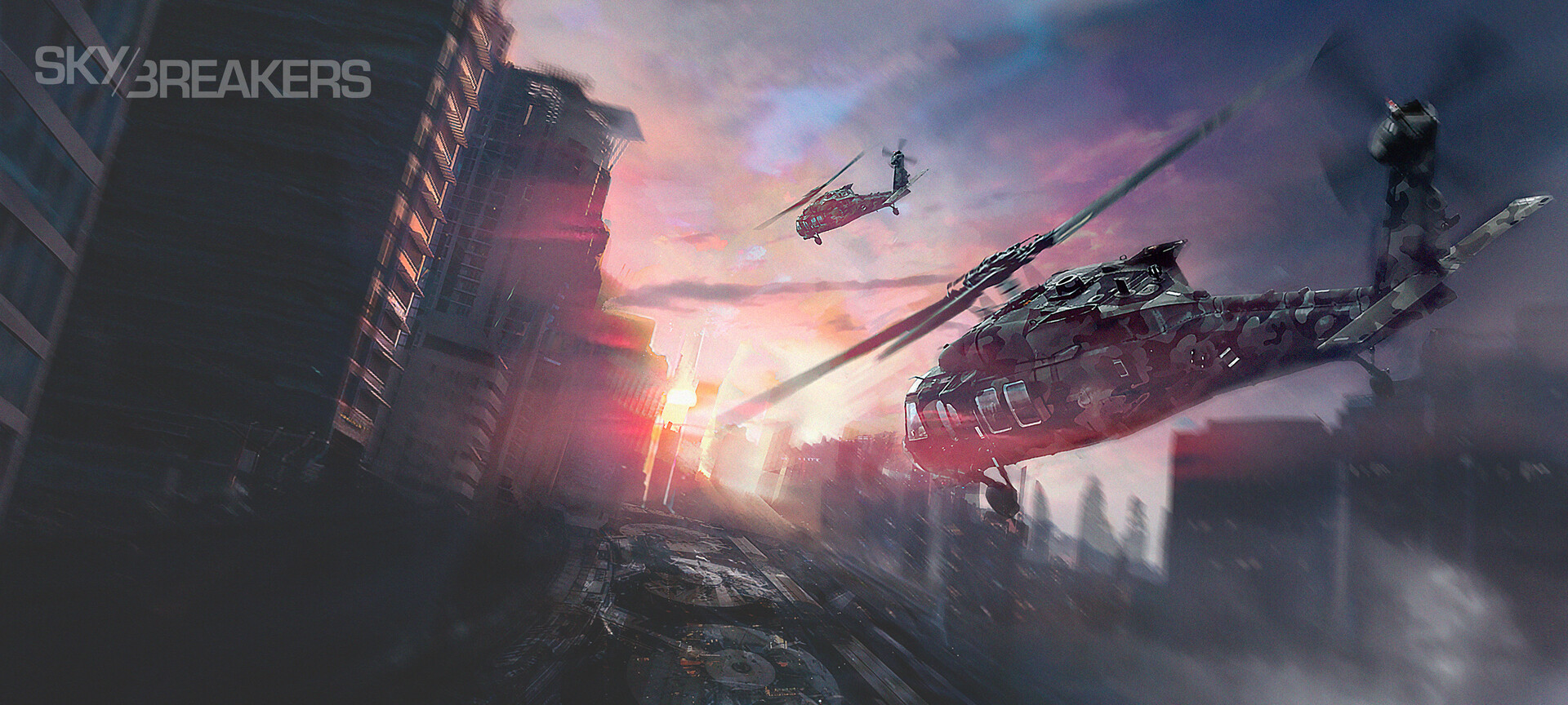 ArtStation - Attack helicopter