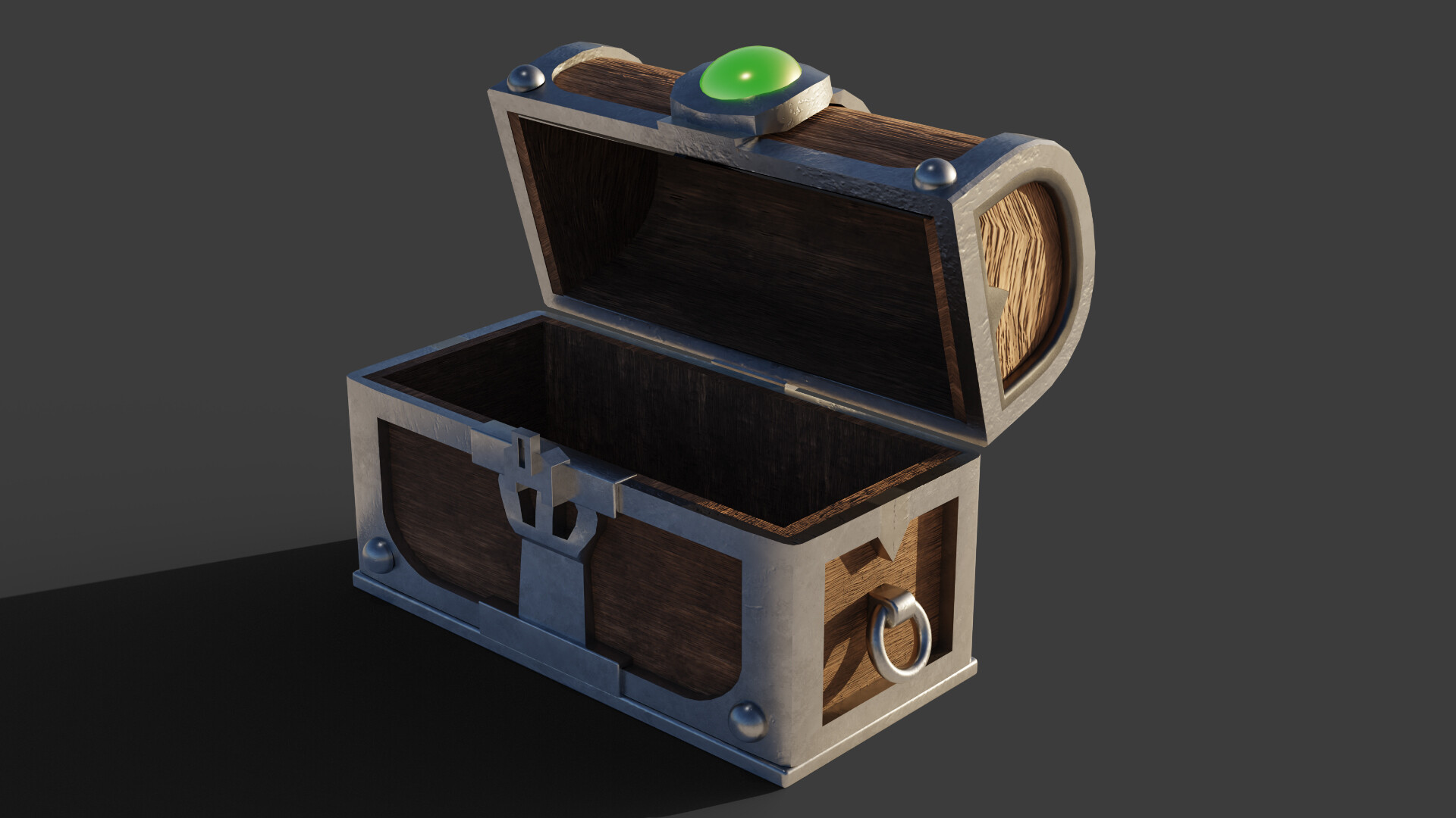 ArtStation - Treasure Chest Game Asset Low Poly 3D model