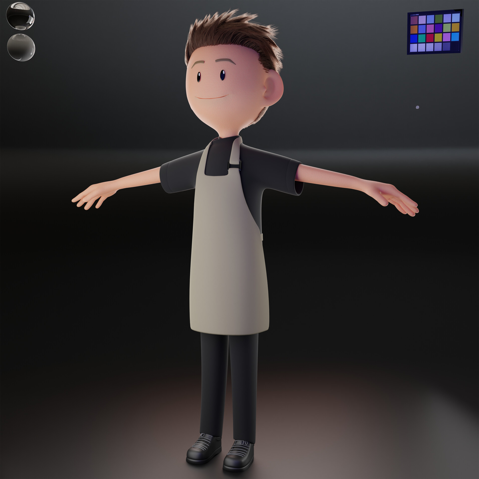 ArtStation - 3D character of an artisan