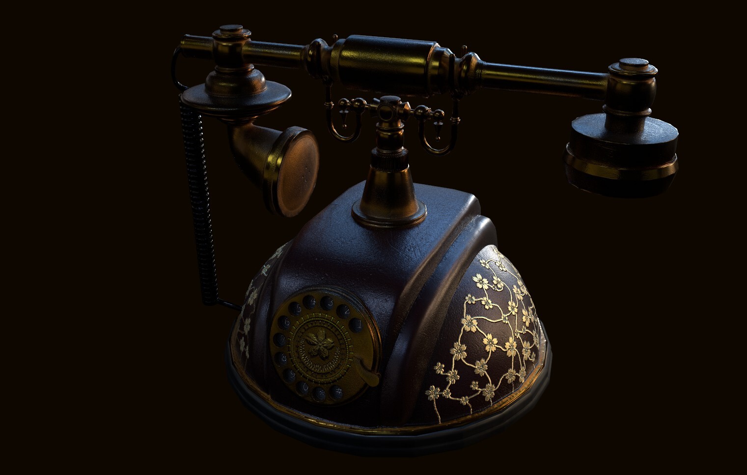 ArtStation - Antique telephone
