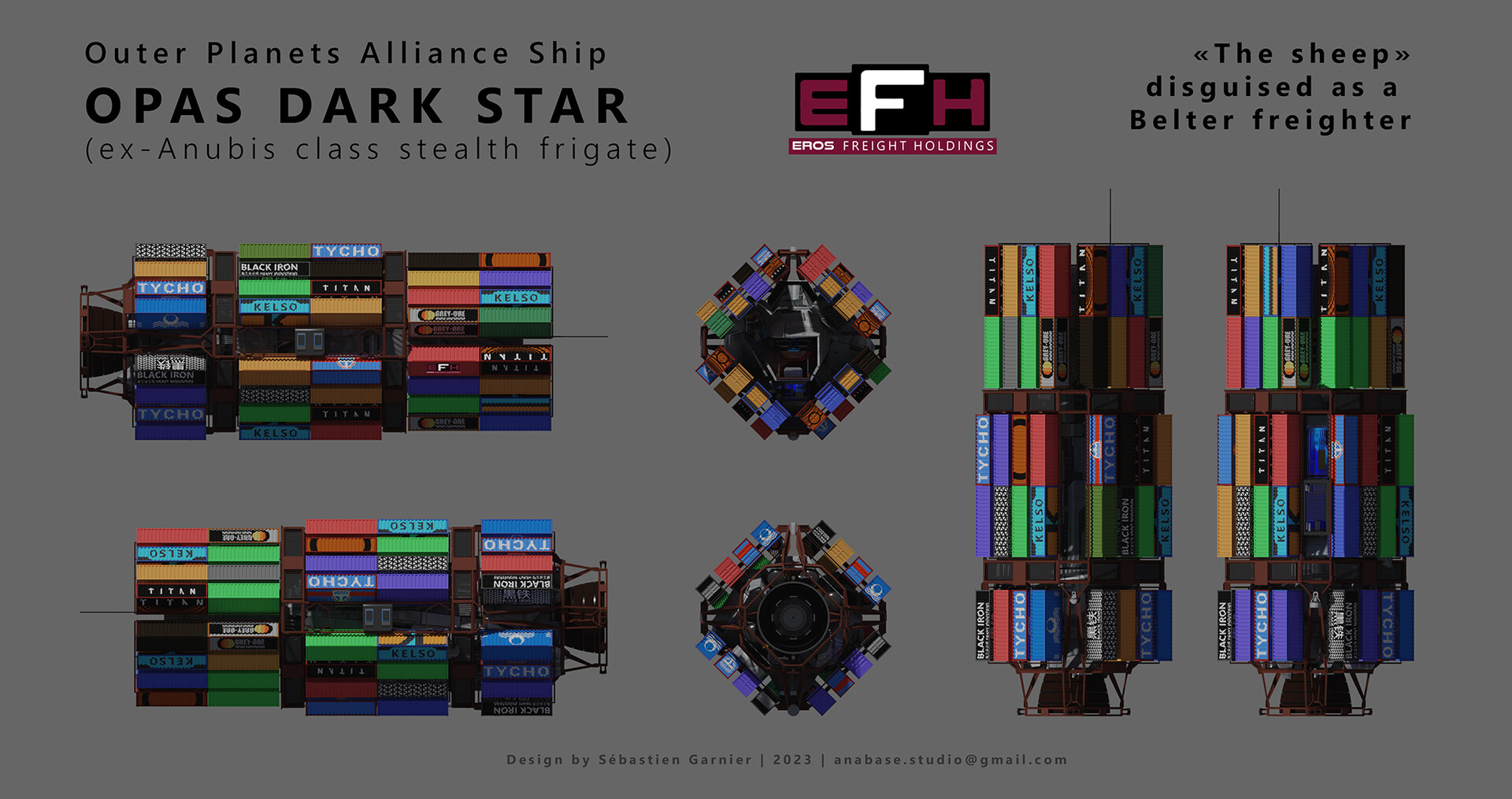 ArtStation - The Expanse: OPAS Dark Star