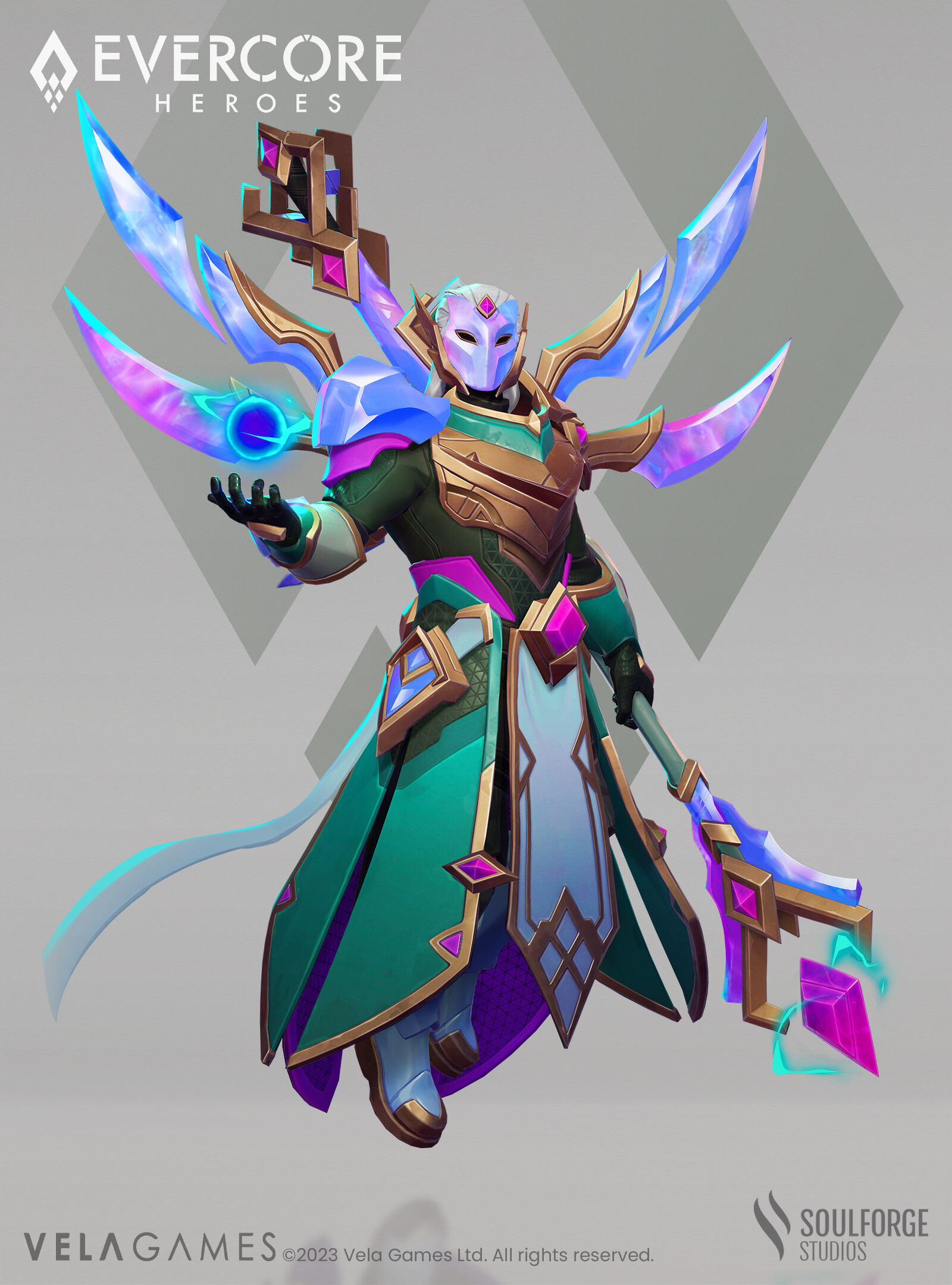 Soulforge Studios - EVERCORE HEROES - EVERCORE SYDIAN SKIN