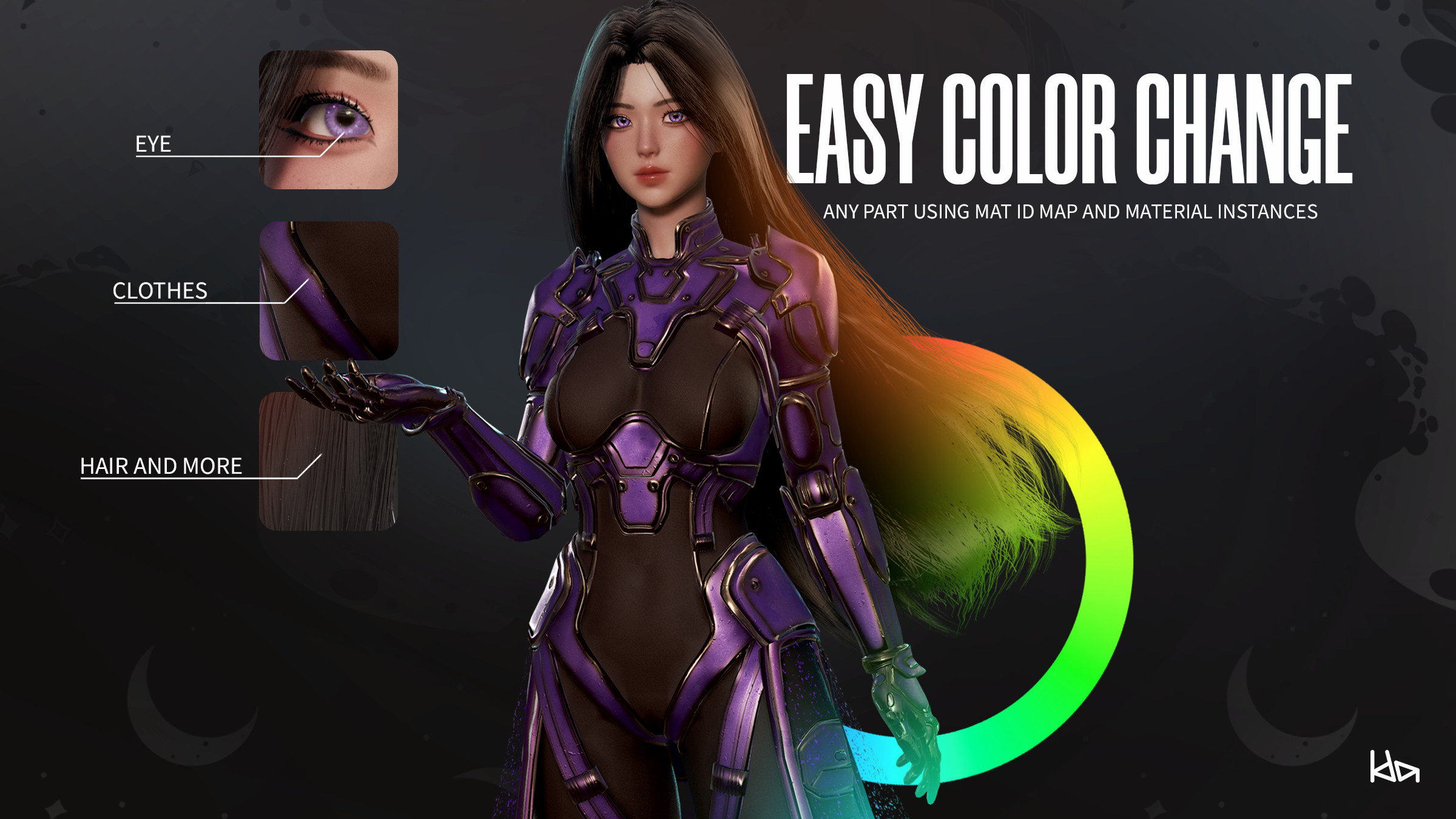 Ida Faber - Stellar Girl Celeste - Game Ready